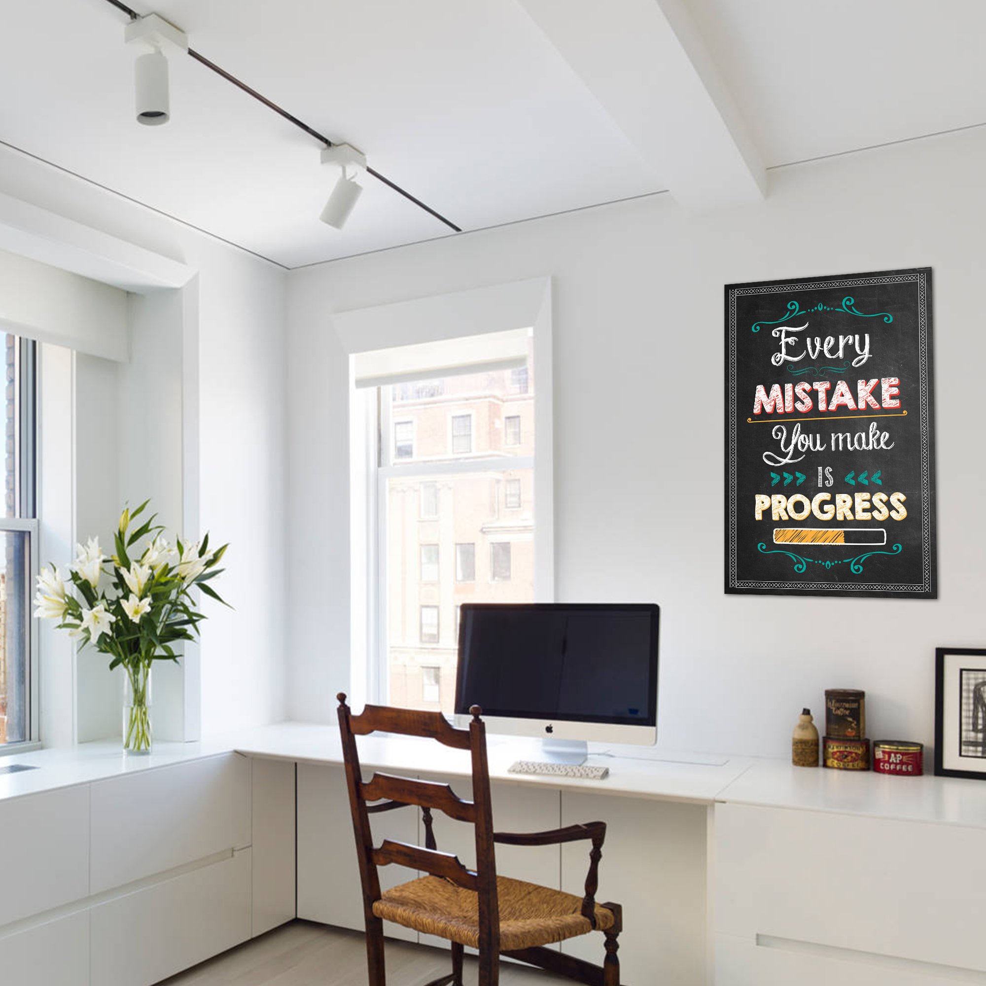 Chalkboard Style Motivational Classroom Posters (11.5" x 17 ...