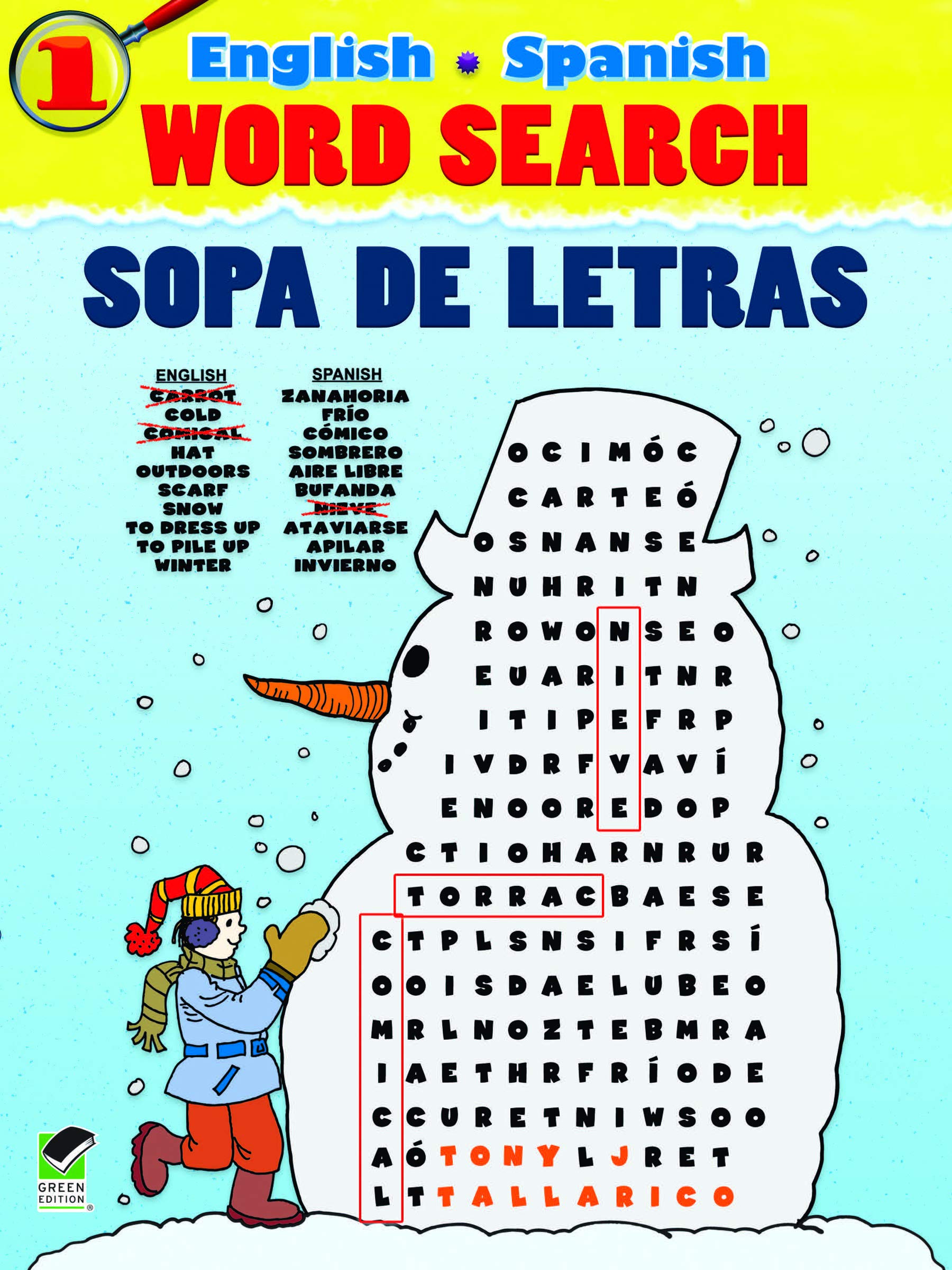 English Spanish Word Search Sopa De Letras Cetdke ac ke
