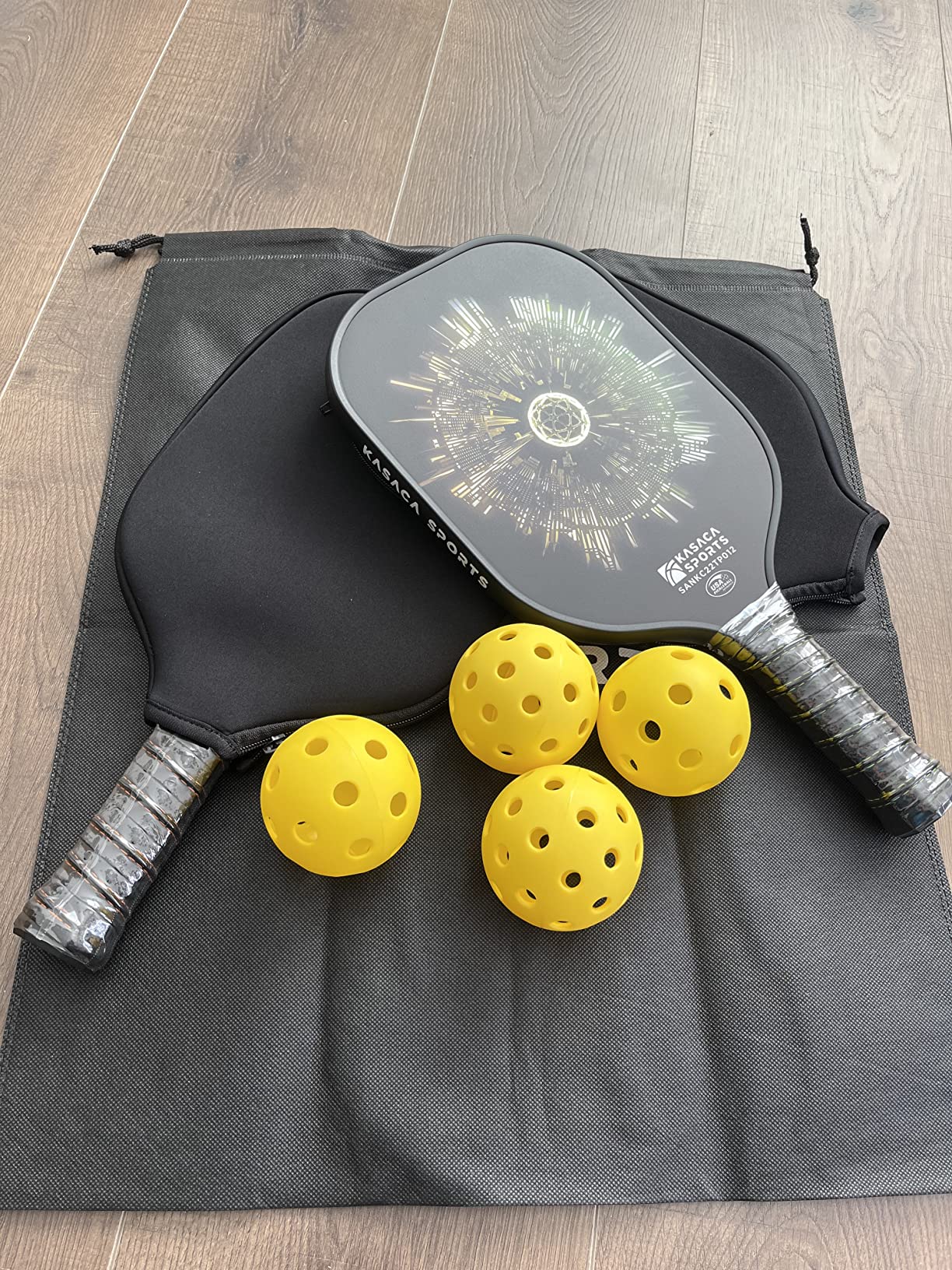 Amazon.com : KASACA Pickleball Paddles Set of 2 USAPA Pickleball ...