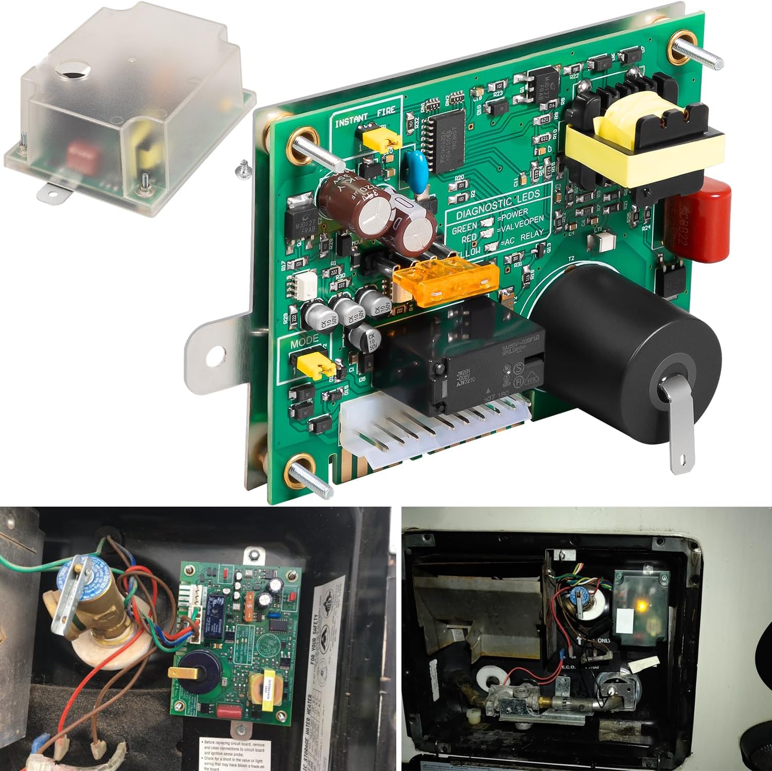 UIB64 Universal Ignitor Board Ignition Control Board for Atwood AC/Gas ...