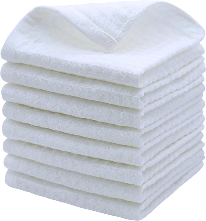 Amazon.com: HFGBLG Double Deck Cleaning Rags Dish Cloths for Washing ...