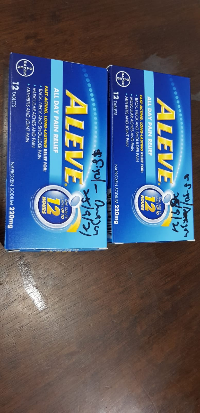 Aleve Fast-acting Pain Relief Tablets, 12 Count : Amazon.sg: Health ...