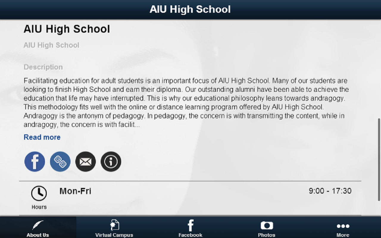 AIU High School (Kindle Tablet Edition) - App on Amazon Appstore