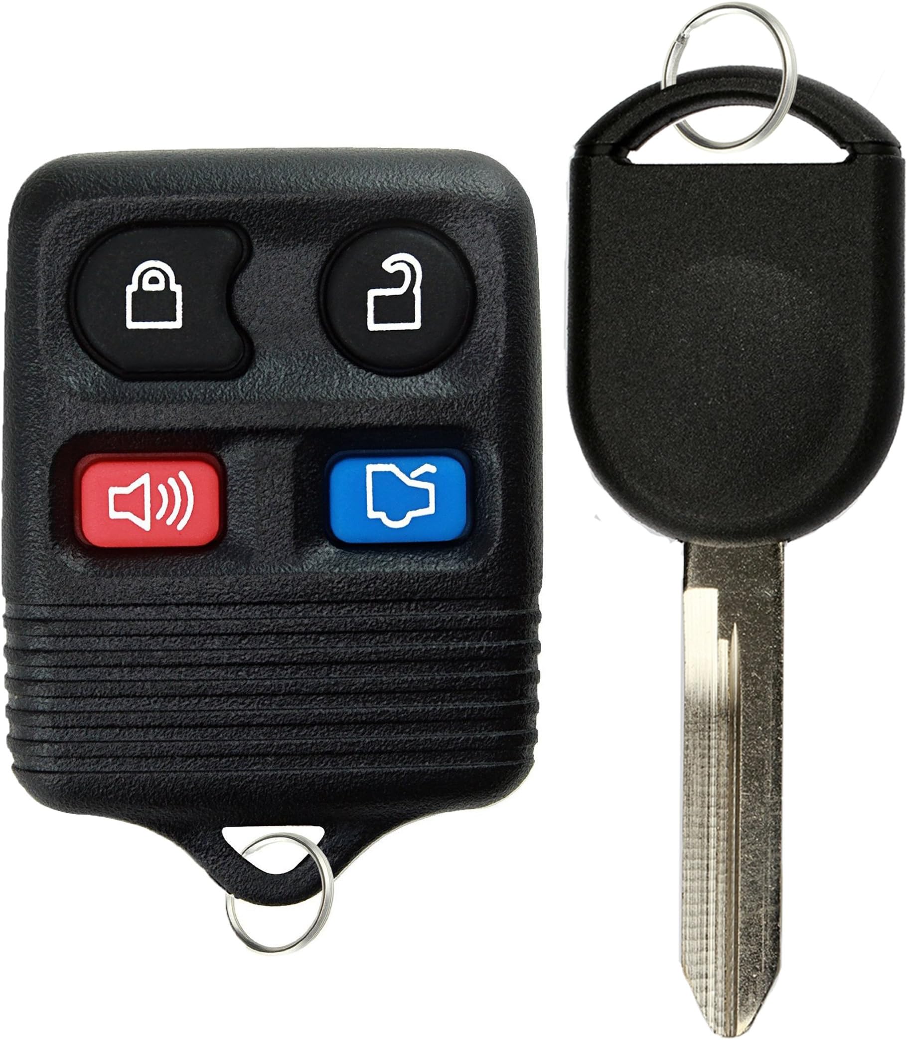 Amazon.com: KeylessOption Keyless Entry Remote Fob Uncut Car Master ...