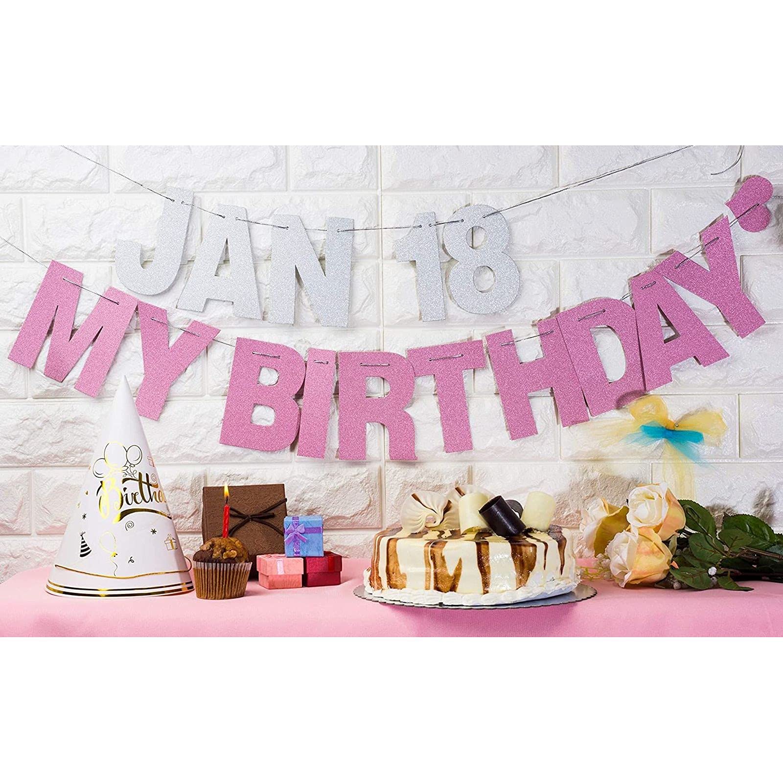 Buy Make Your Own Custom Banner Kit, Silver Letters Numbers DIY Create ...