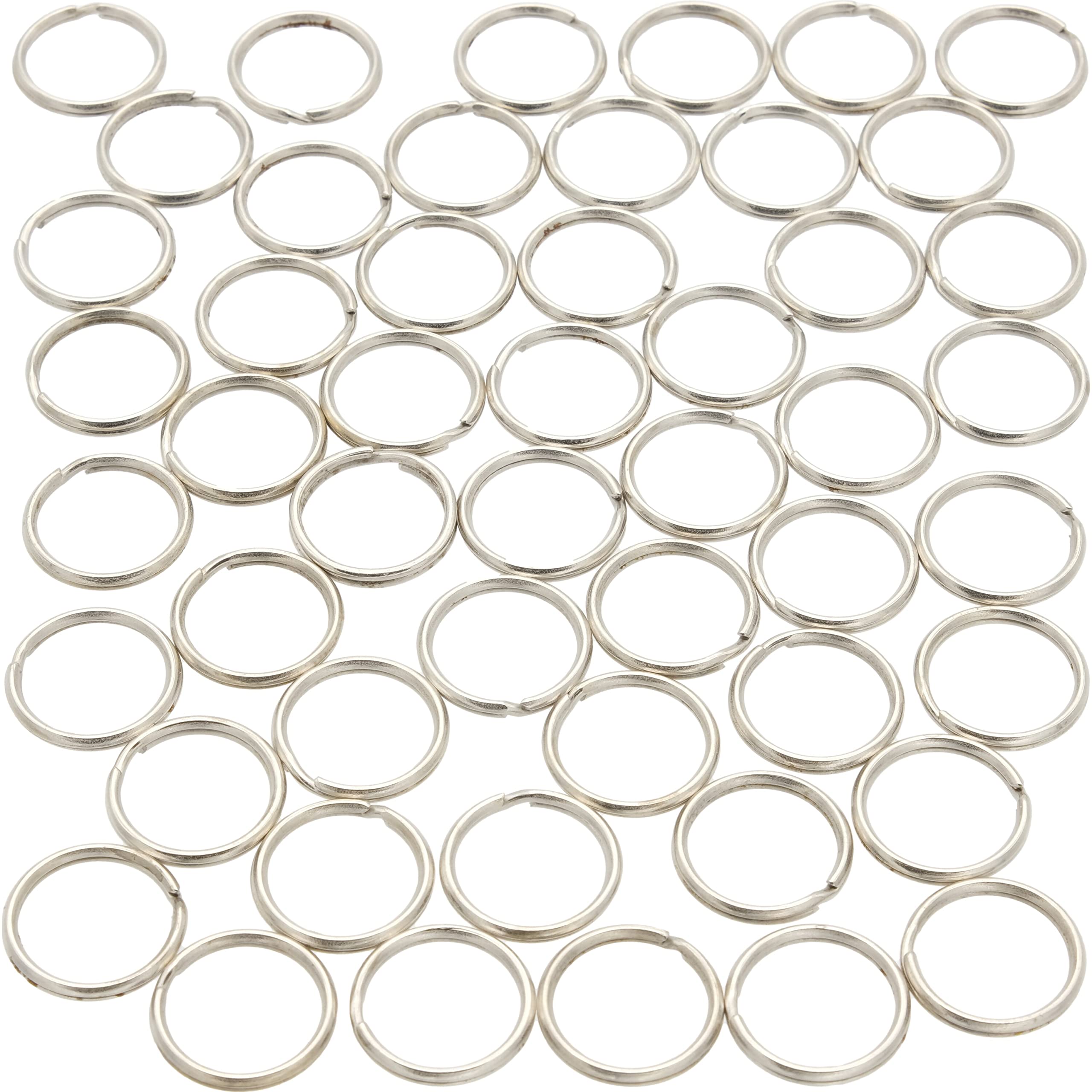 Amazon.com: 50 Steel Split Rings Key Chain Connector Parts 20mm