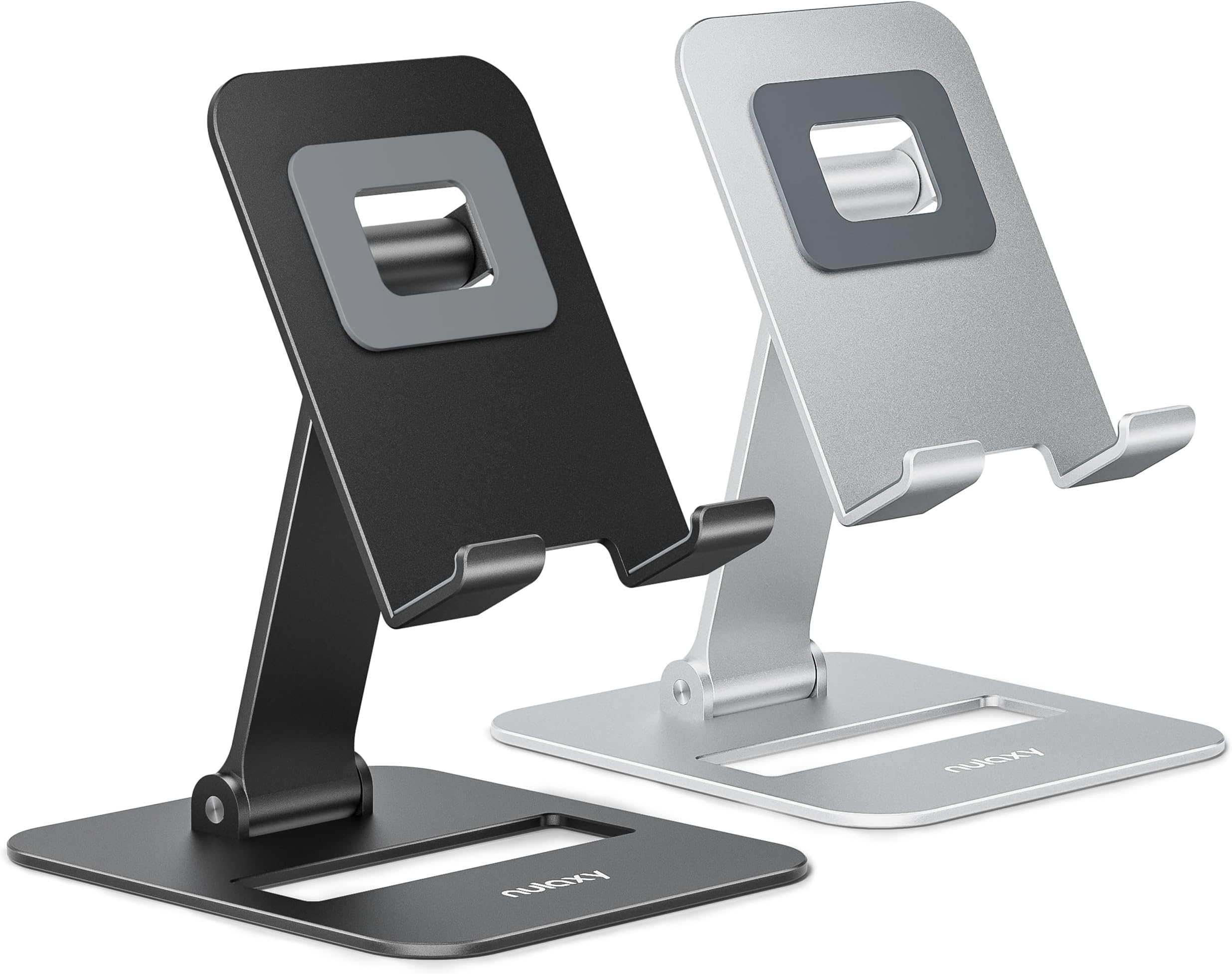 Amazon.com: Nulaxy 2 Pack Dual Folding Cell Phone Stand, Fully ...