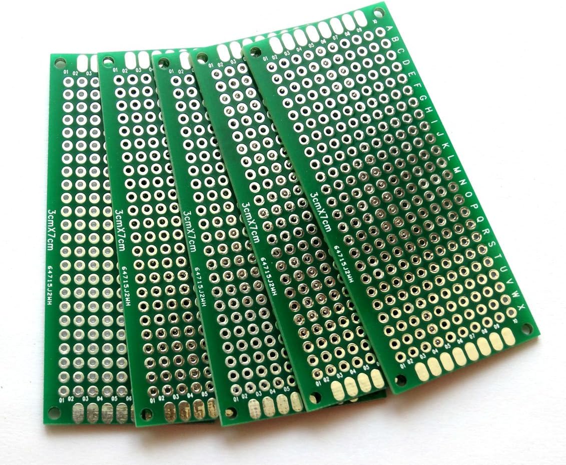 Amazon.com: Penta Angel 10pcs Double-Side Prototype PCB Universal ...