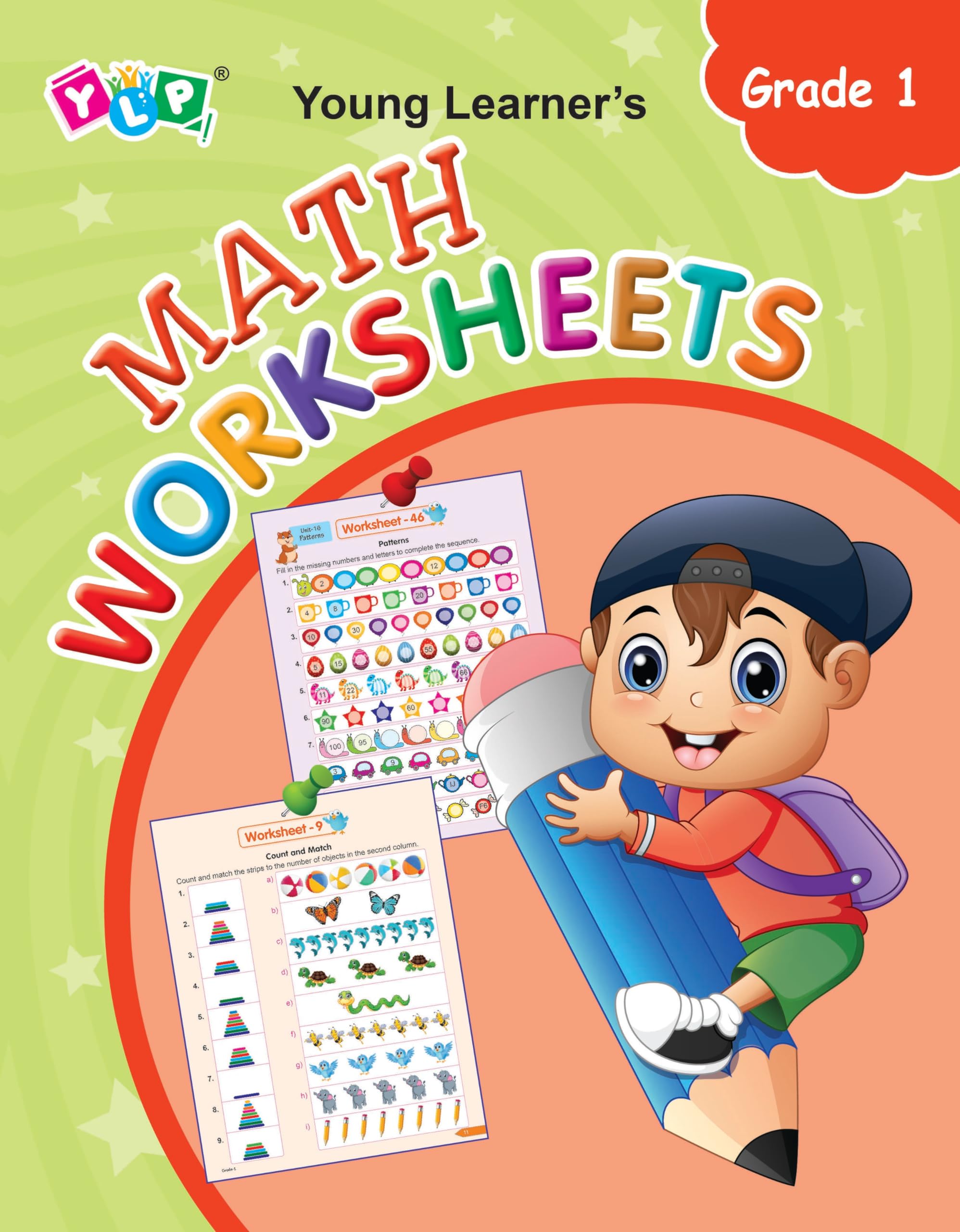 Buy MATHS WORKSHEET GRADE- 1 Book Online at Low Prices in India | MATHS ...