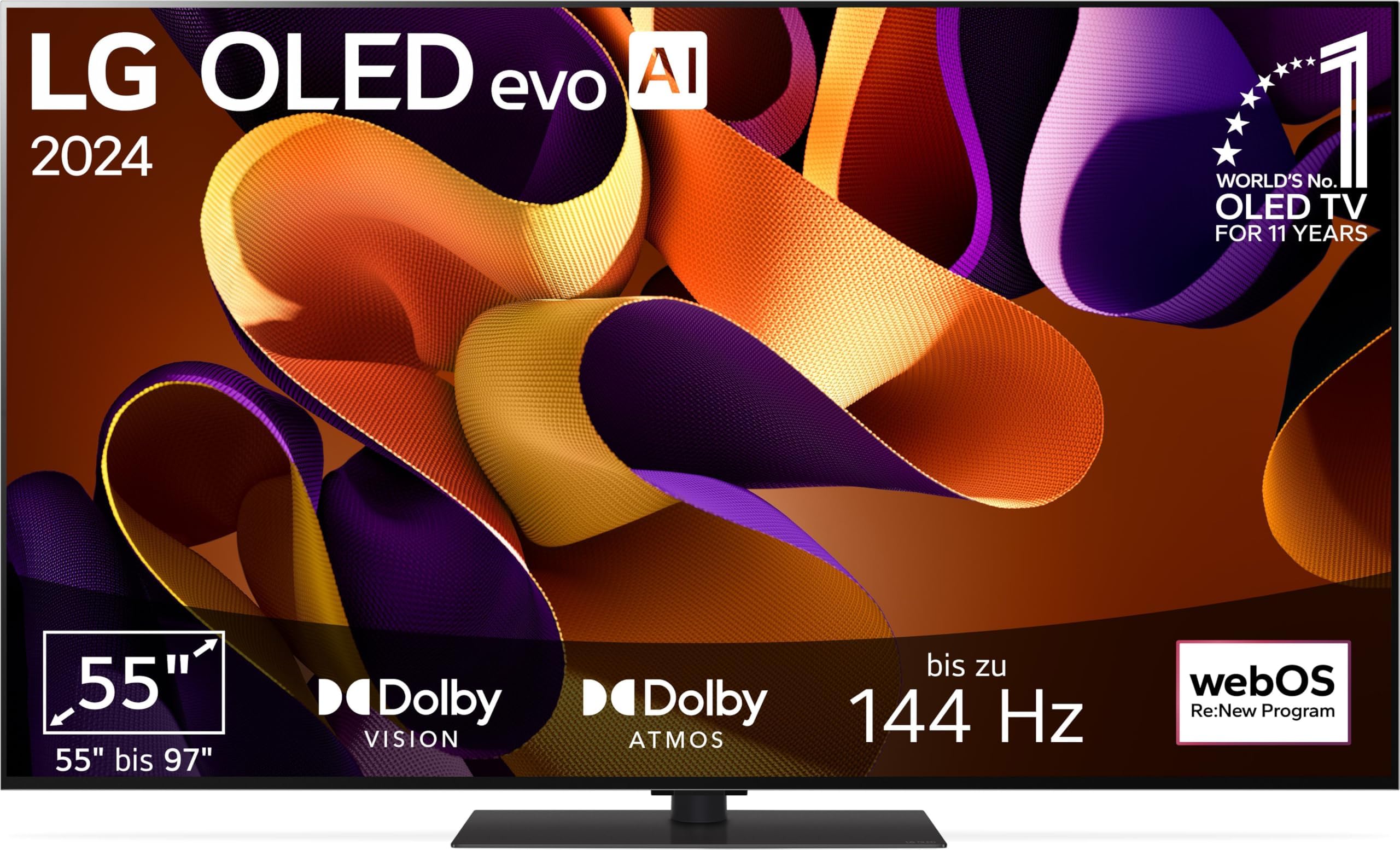 Philips Ambilight 55OLED809 4K OLED Smart TV - 55-Zoll Display mit P5 AI Perfect Picture, Ultra ...