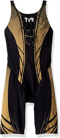 TYR AP12 Open Back Speed Suit, Black/Gold, 24 Long : Amazon.eg: ملابس ...