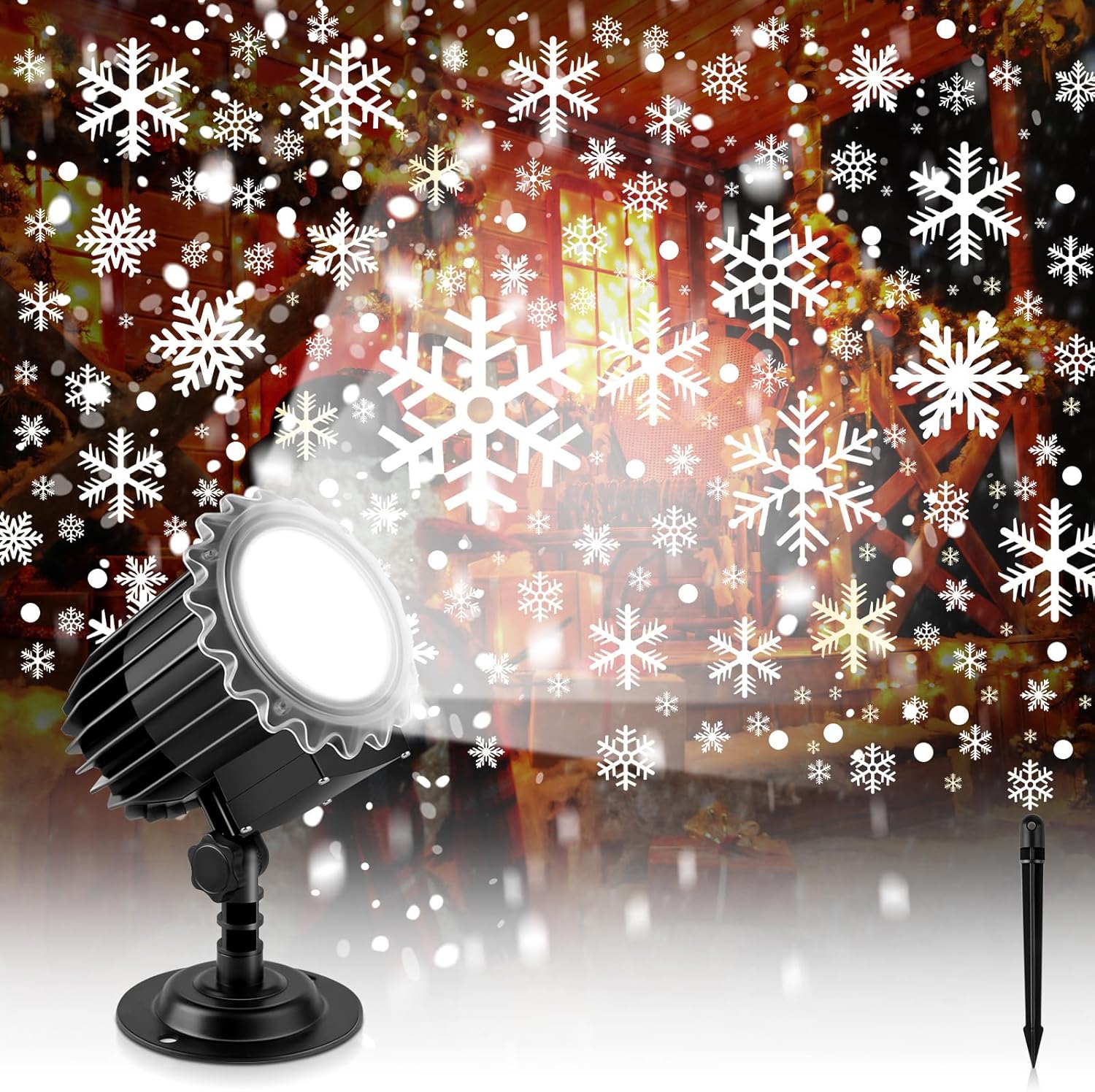 Amazon.com: Baquler 1 Pcs Christmas Projector Lights Highlight LED ...