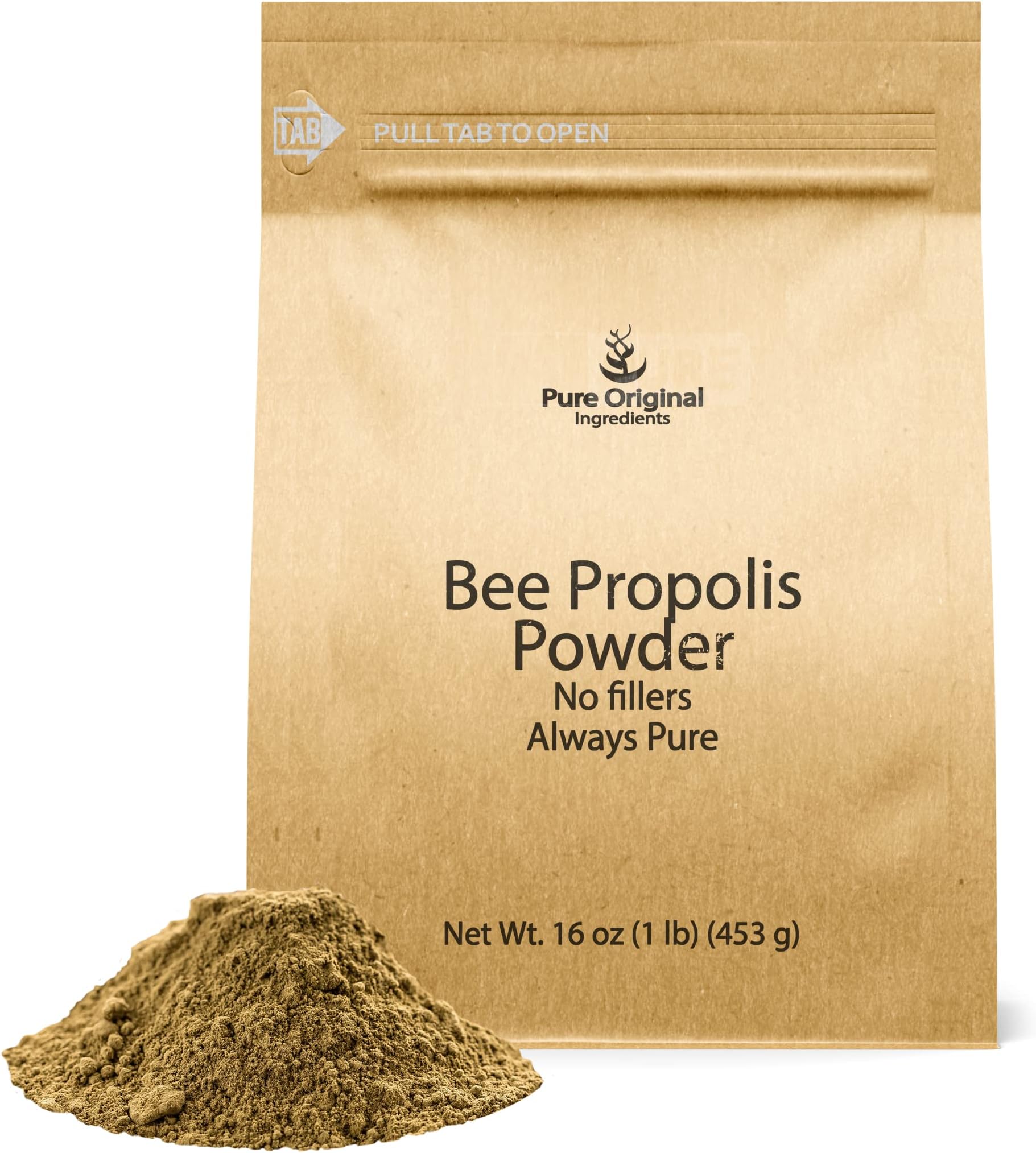 Amazon.com: PURE ORIGINAL INGREDIENTS Bee Propolis Powder (1 lb) No ...
