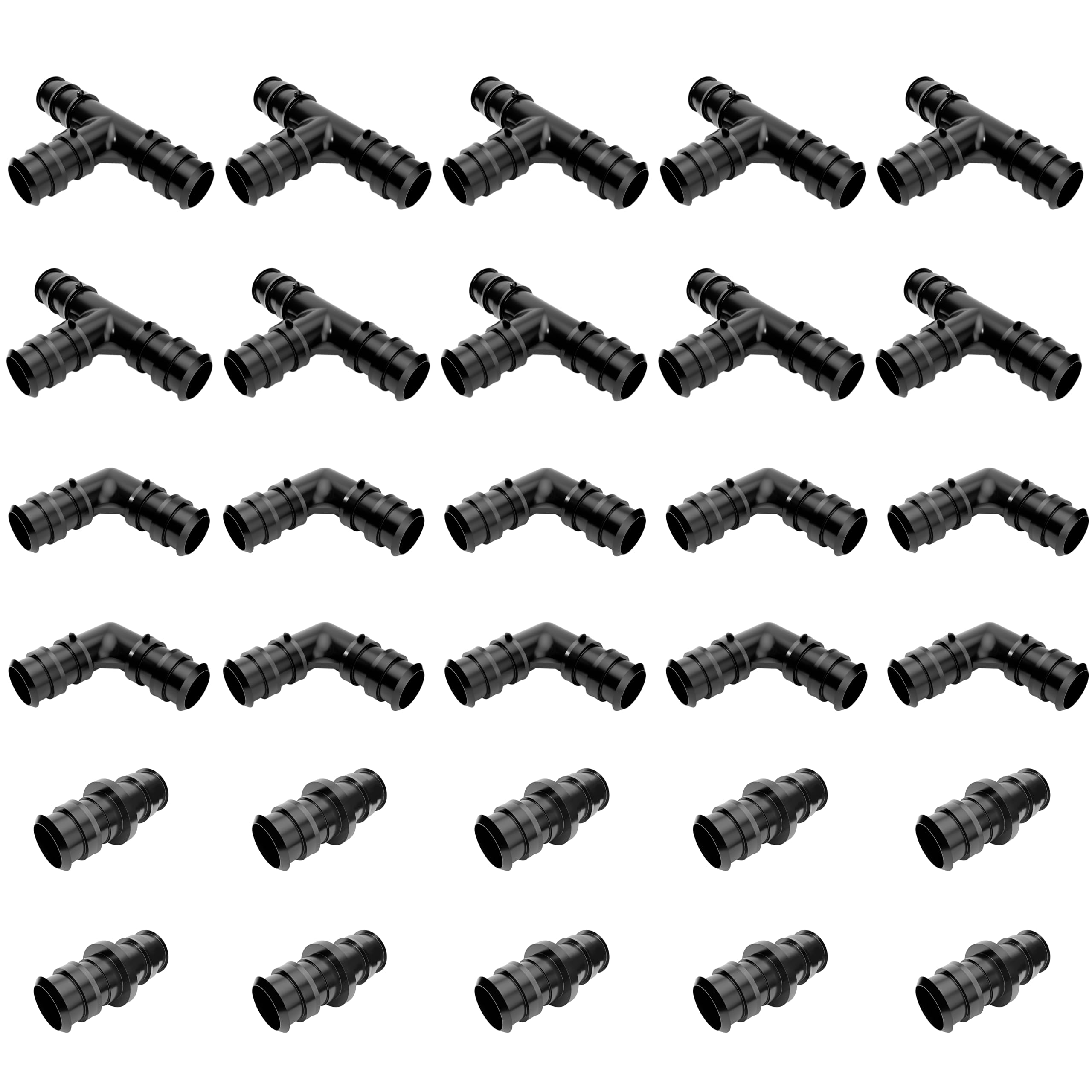 Snapklik.com : Vigolix Poly PEX-A Expansion Fittings 3/4 Inch Tee