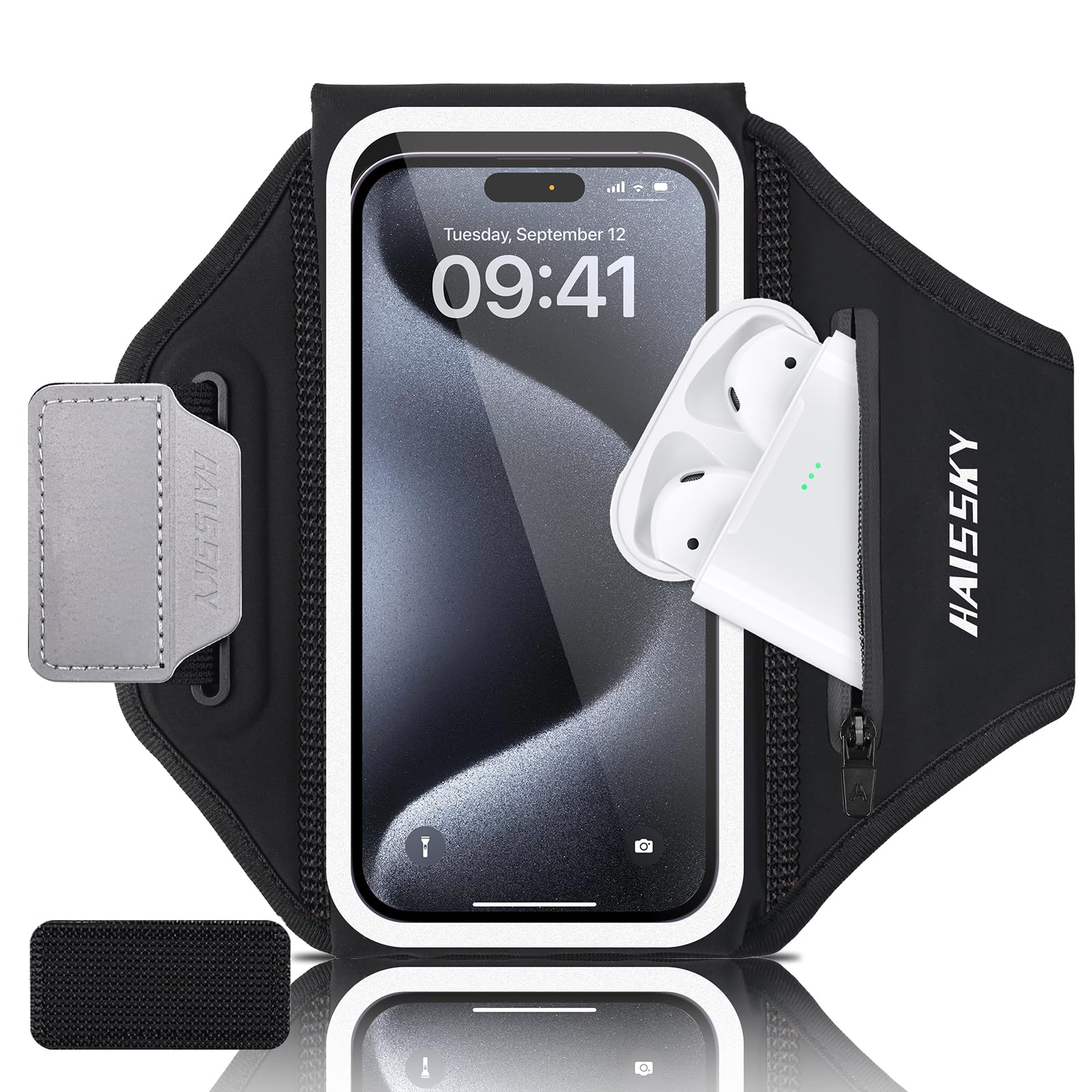 Amazon.com: Kebrela Running Phone Armband with Earphone Holder - 3D ...