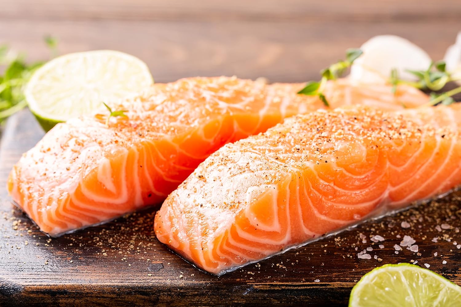 Amazon.com: Fresh Atlantic Salmon Fillet | 7 lbs (14 pcs) | Premium ...