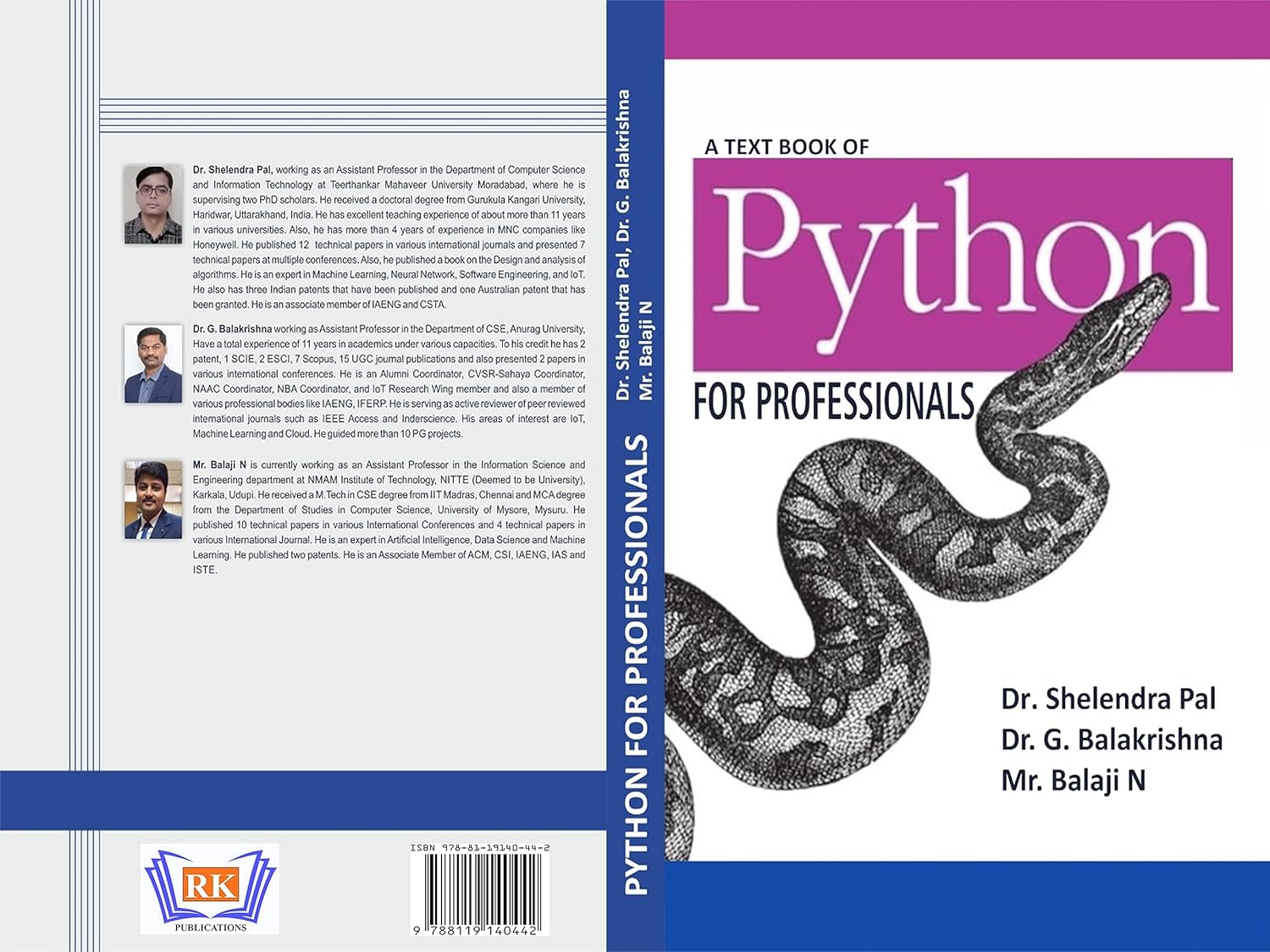 Buy Python for professionals Book Online at Low Prices in India ...