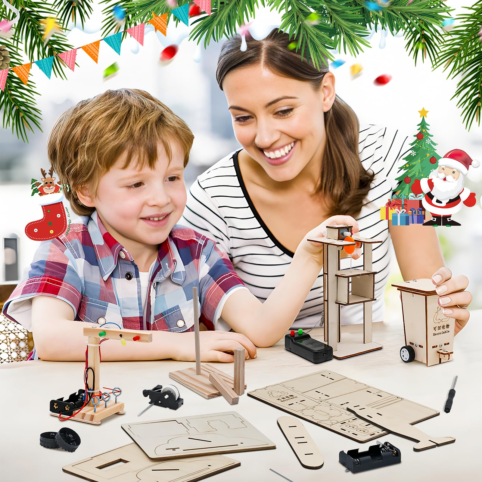 Snapklik.com : Christmas Advent Calendar 2024 Stem Kits Calendar For ...