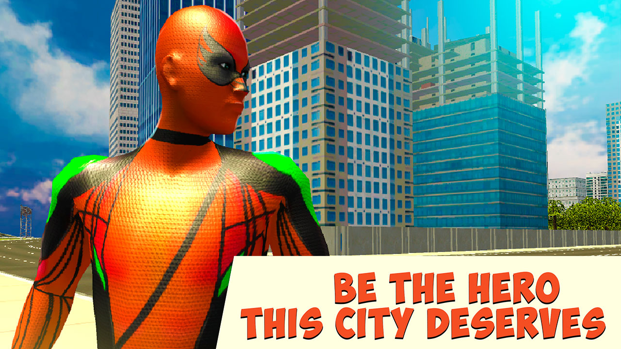 Spider Hero: City of Crime 3D | Super Hero Rope Jumper Swing Man - App ...
