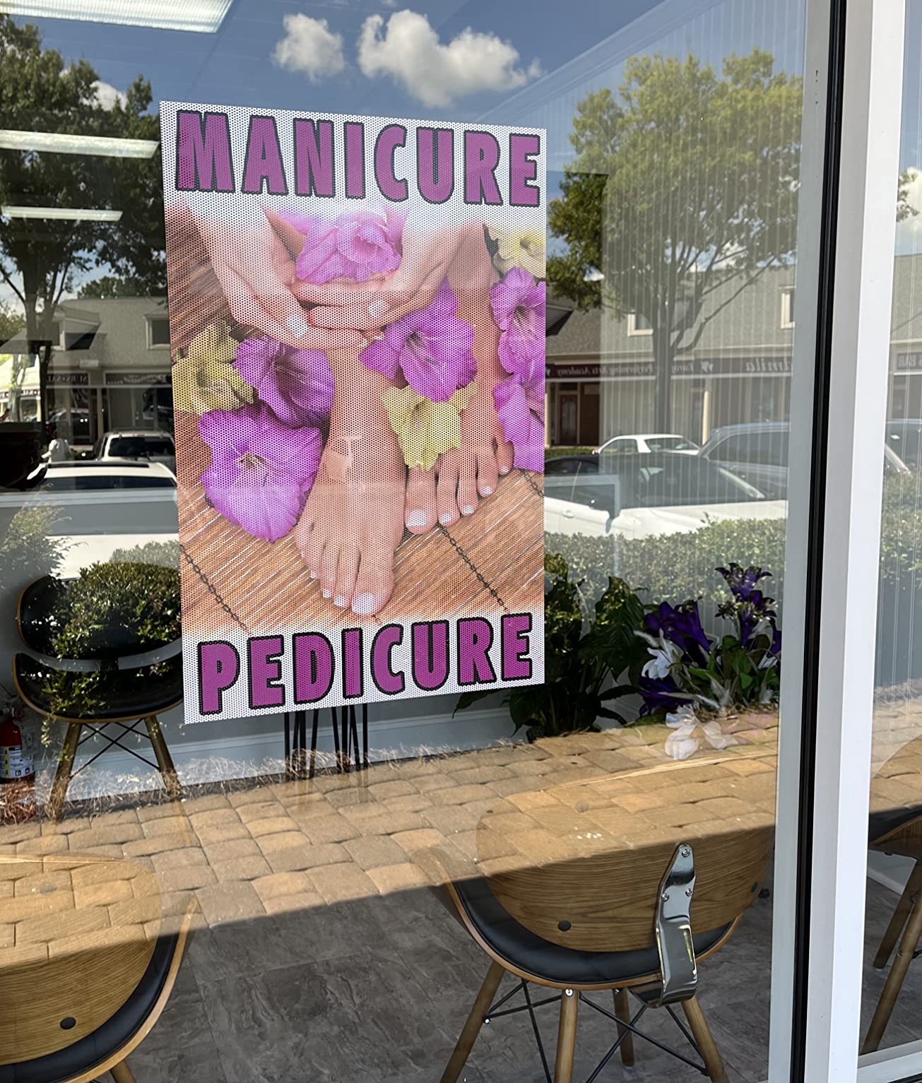 Amazon.com: NAILSIGNS.com Pedicure & Manicure VI Sign Advertising ...