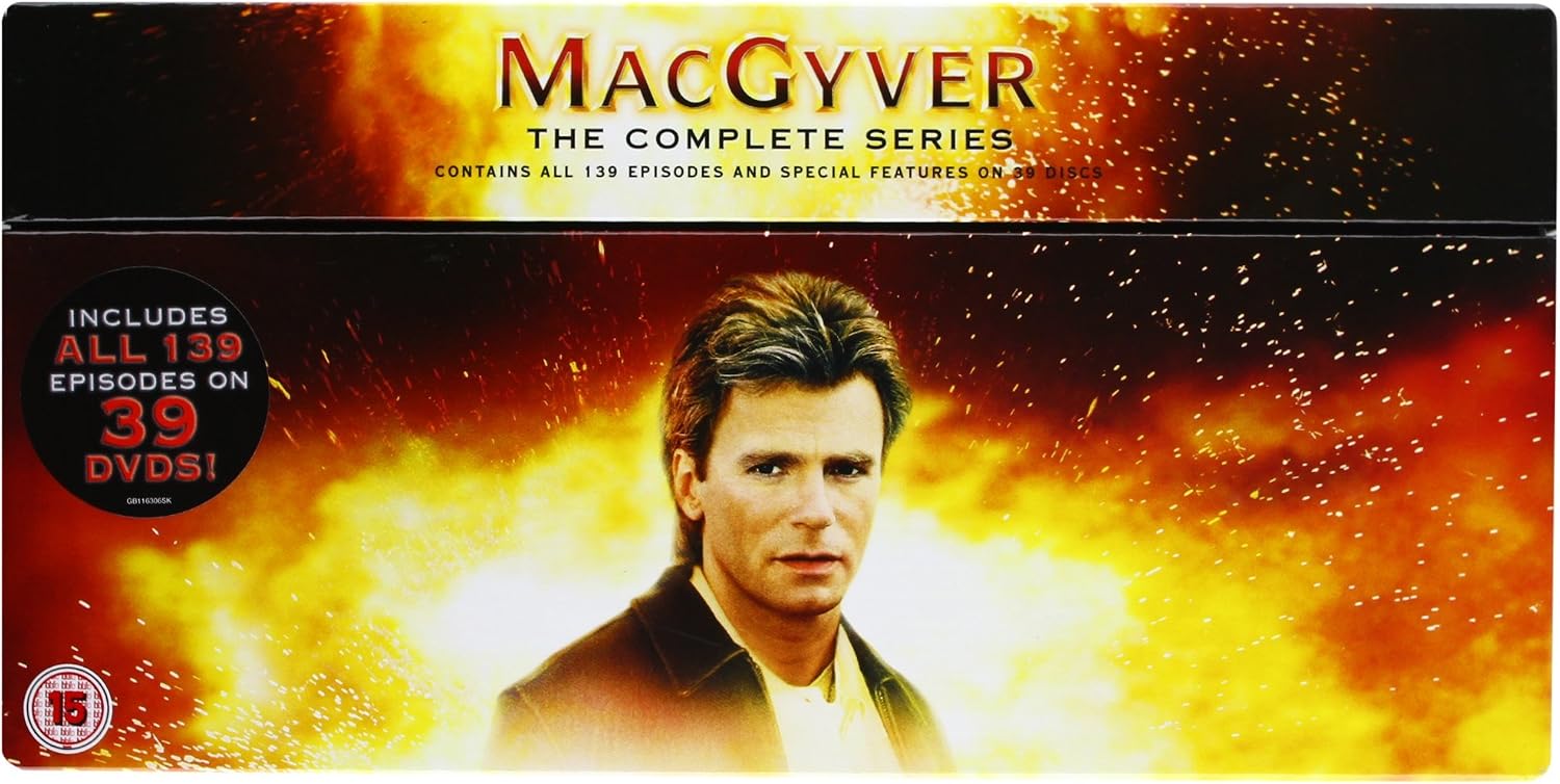 Amazon.co.jp: MacGyver - The Complete Series [Import anglais] : DVD