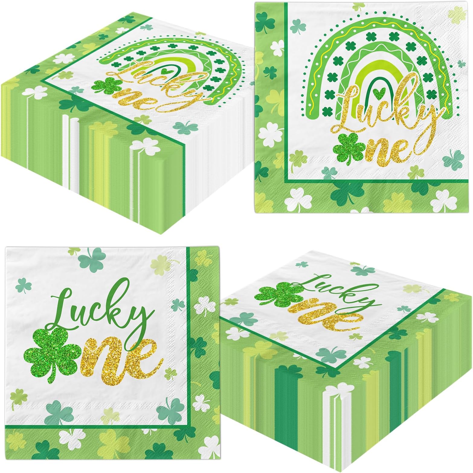 Amazon.com | St. Patrick's Day Party Supplies - Assorted Lucky Green ...