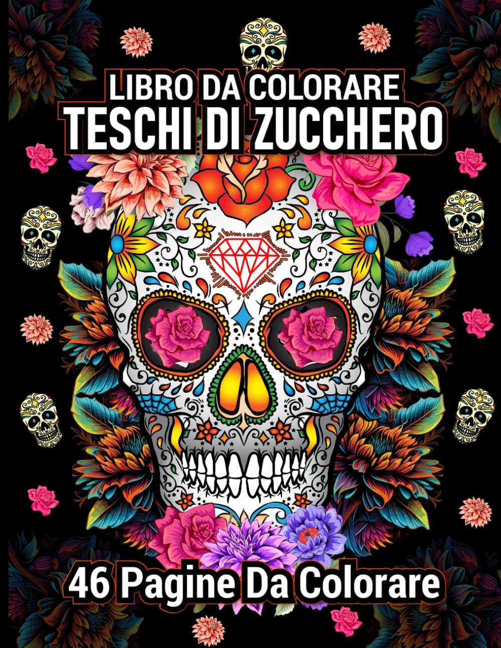 Pagine Da Colorare Teschio Di Zucchero Da Stampare