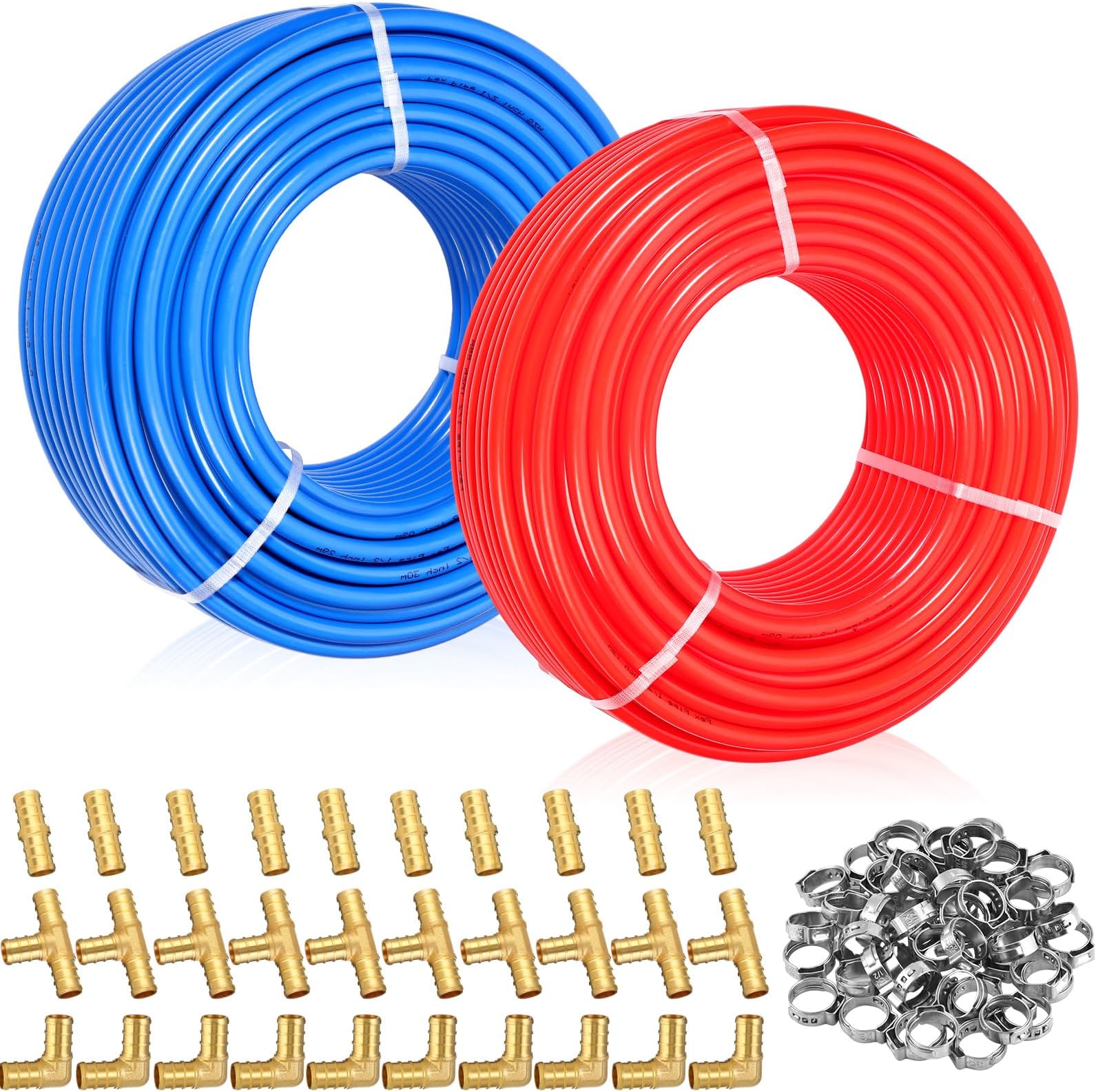 Amazon.com: SUNGATOR Pex-B Pipe 1/2 Inch, Pex-B Tubing (100 Feet x 2 ...