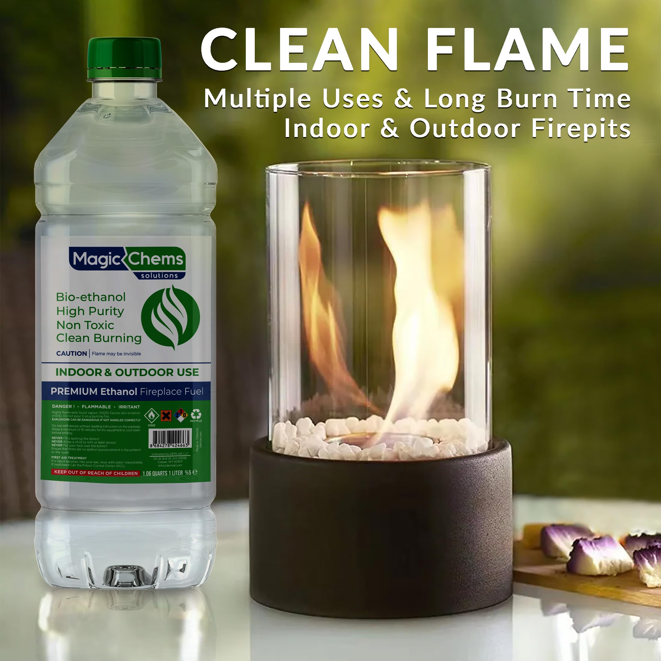 Fire Pit Fuel Gel