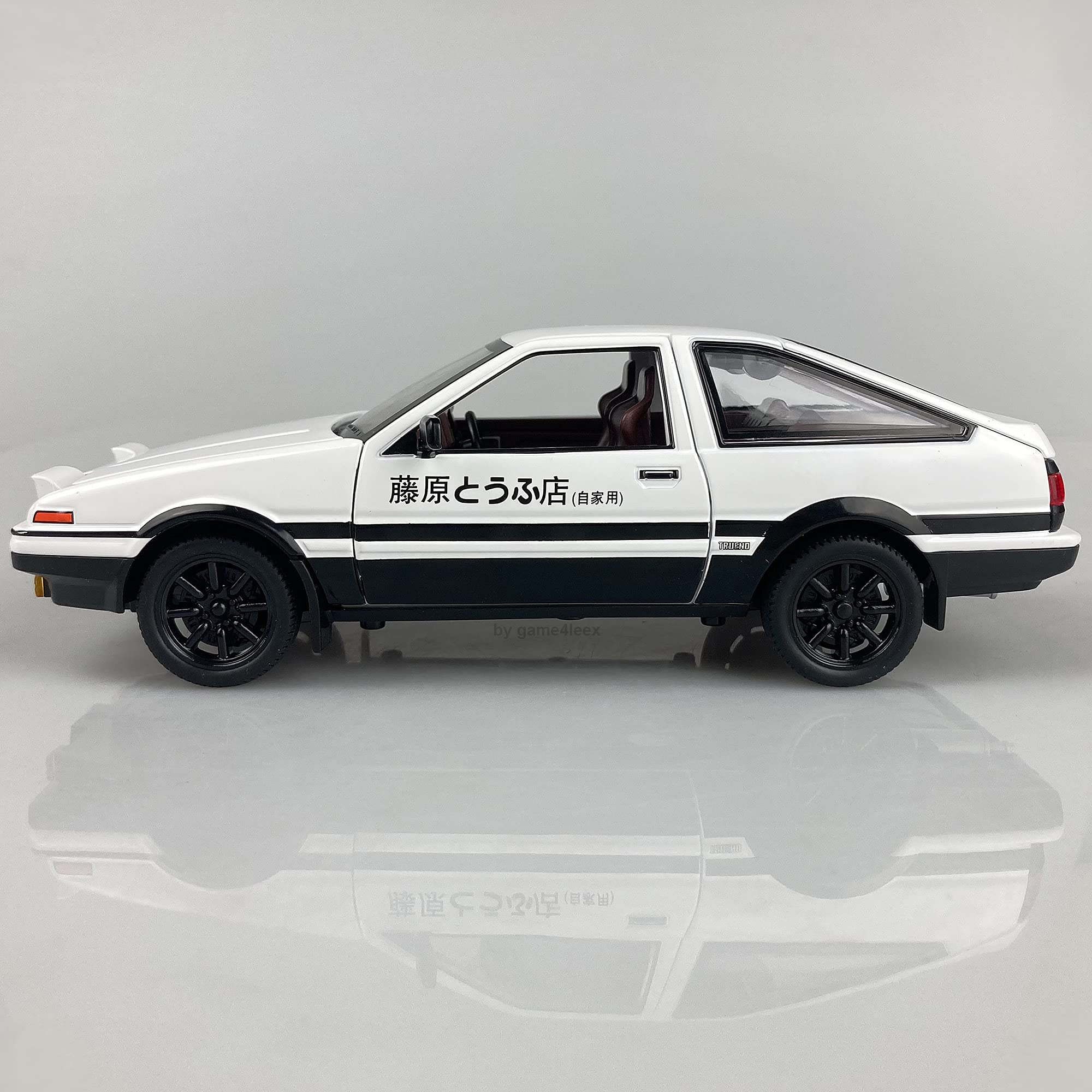 Buy 1:20 Scale MiniAuto Initial D Trueno AE86 Sprinter Alloy Diecast ...