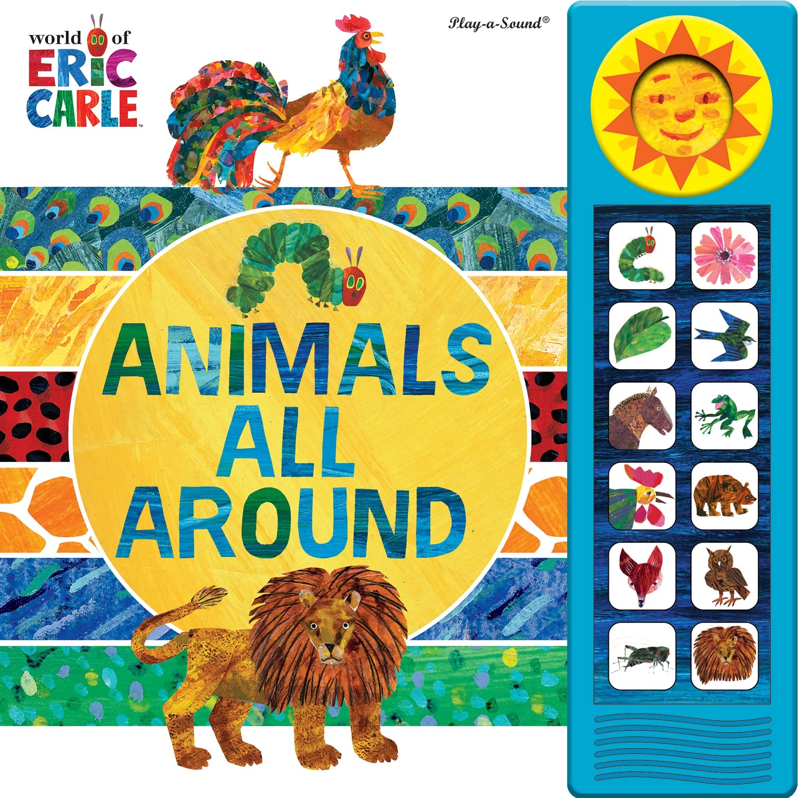 World of Eric Carle - Animals All Around Sound Book - PI Kids for sale ...