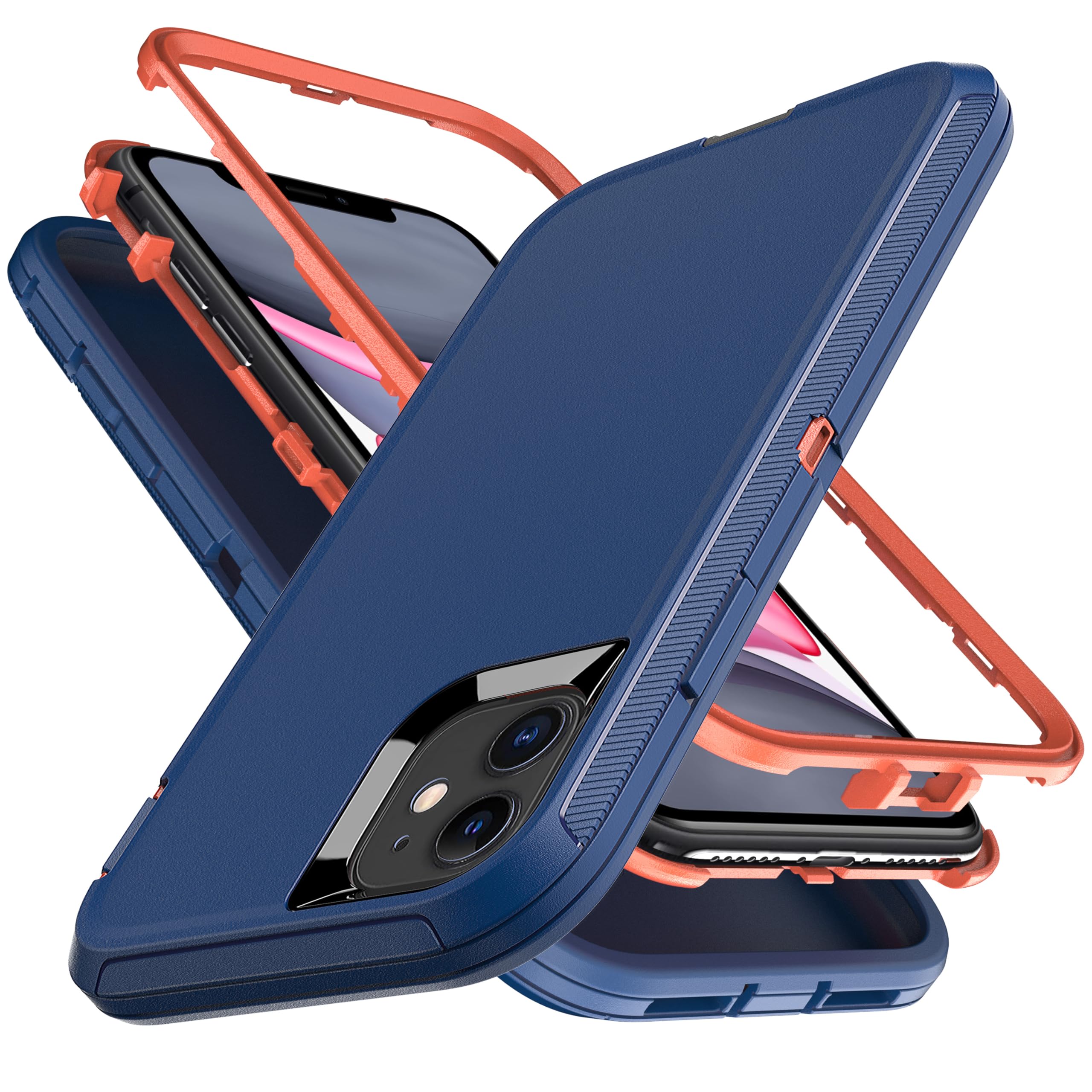 Amazon.com: YmhxcY for iPhone 11 Case Shockproof Dropproof Dust-Proof ...