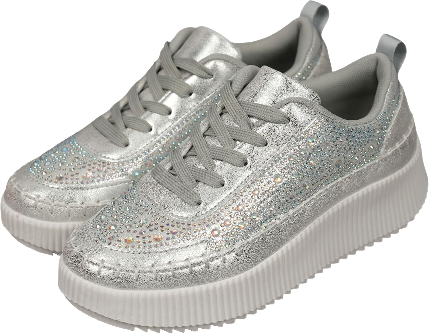 Amazon.com | COZZY GIRL Coachel Women's Lace-Up Woven Knit Low Top ...
