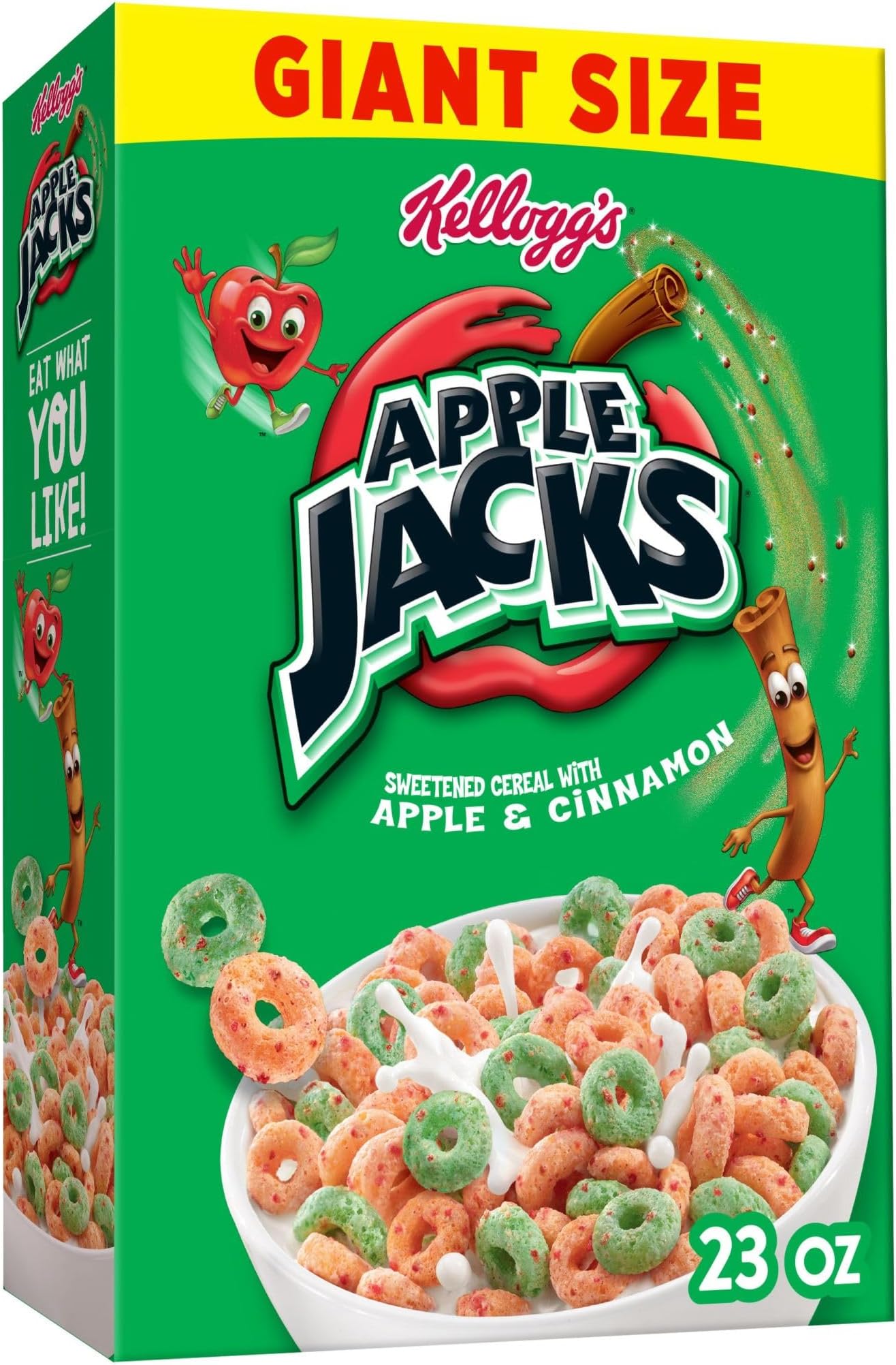 Amazon.com: Kellogg’s Froot Loops Breakfast Cereal, Kids Cereal, Family ...