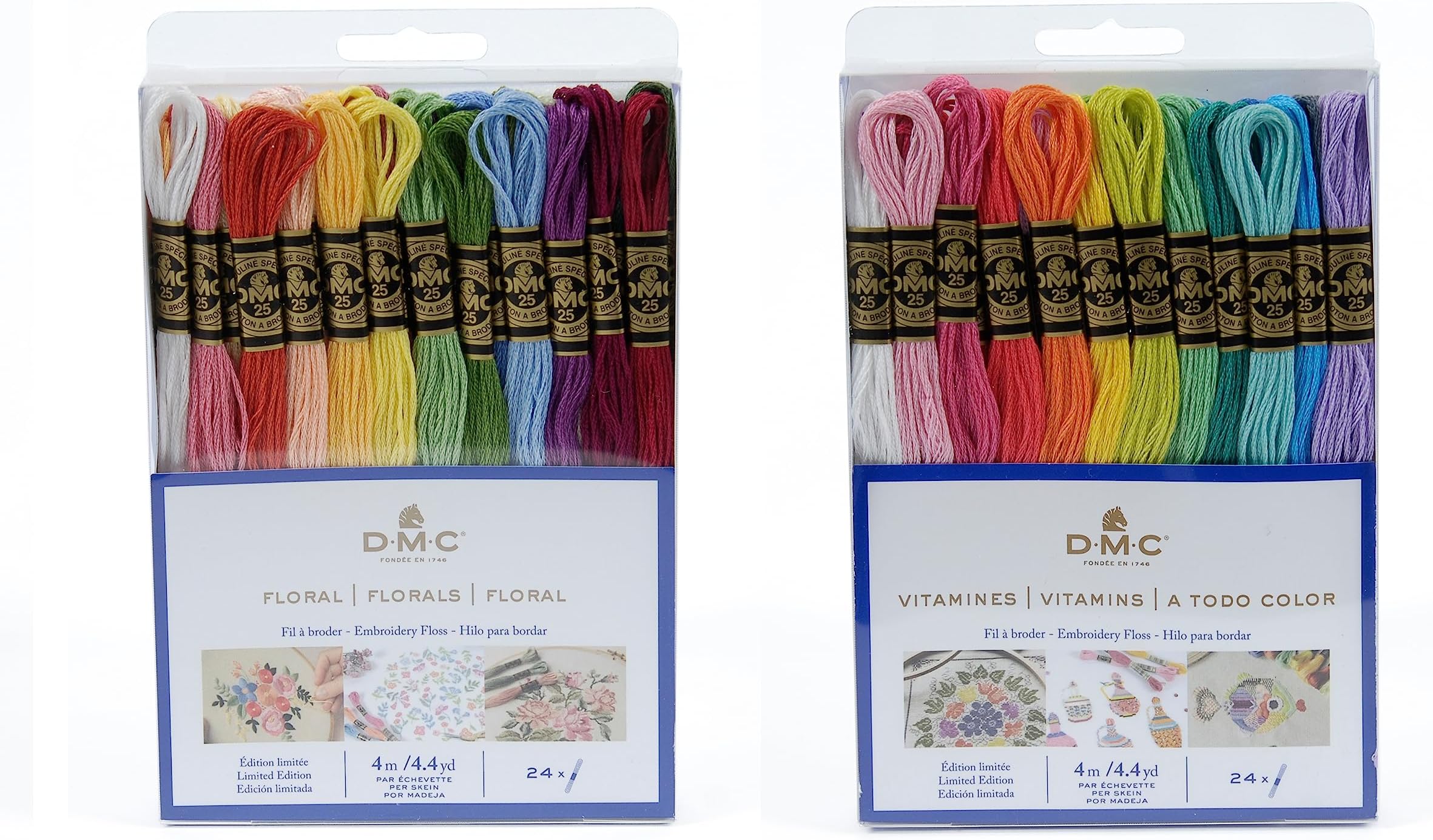 DMC Thread Assortment - Ombre Colour | 100% Cotton Embroidery Thread ...