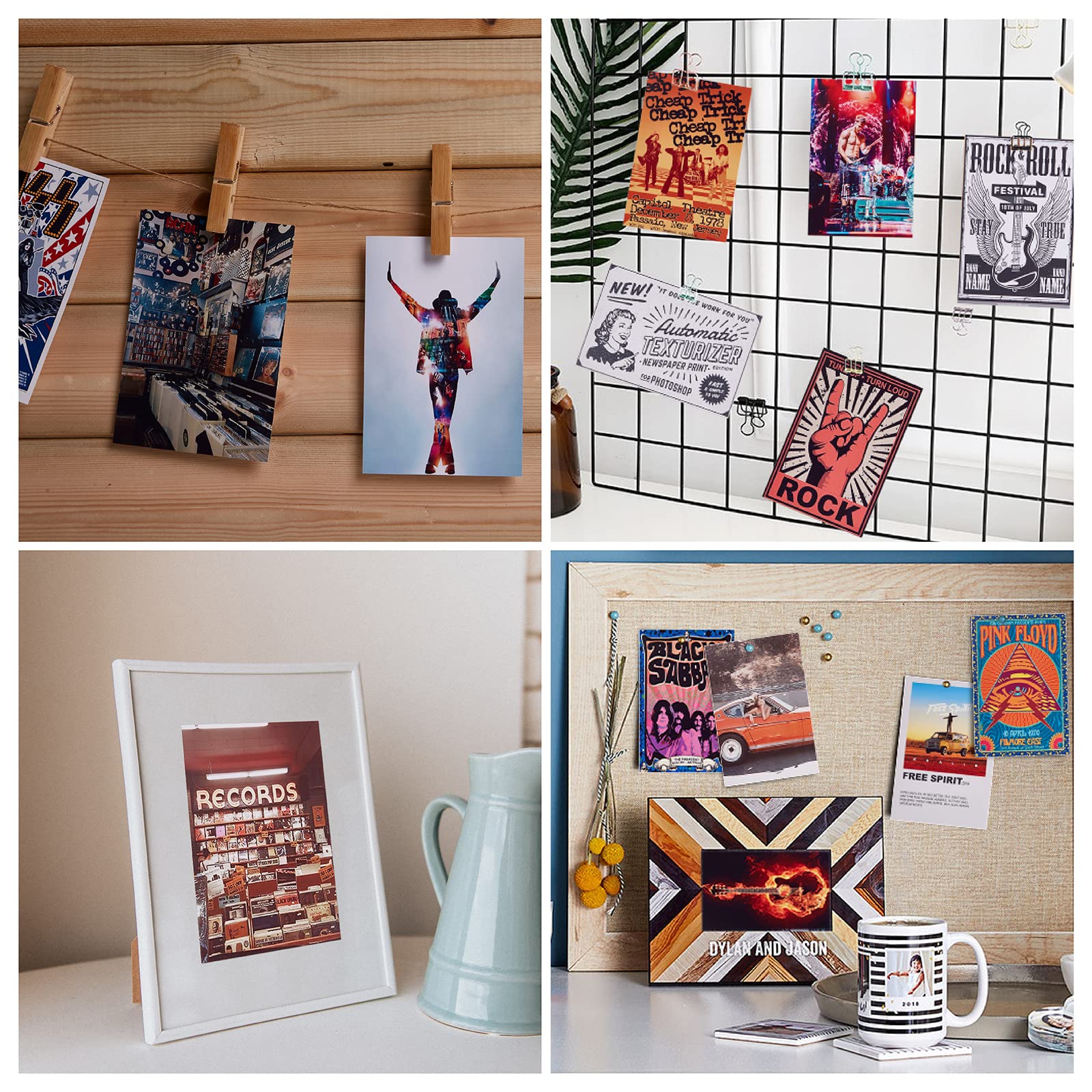 Buy Wall Collage Kit Aesthetic Pictures, Photo Collage Kit for Wall ...