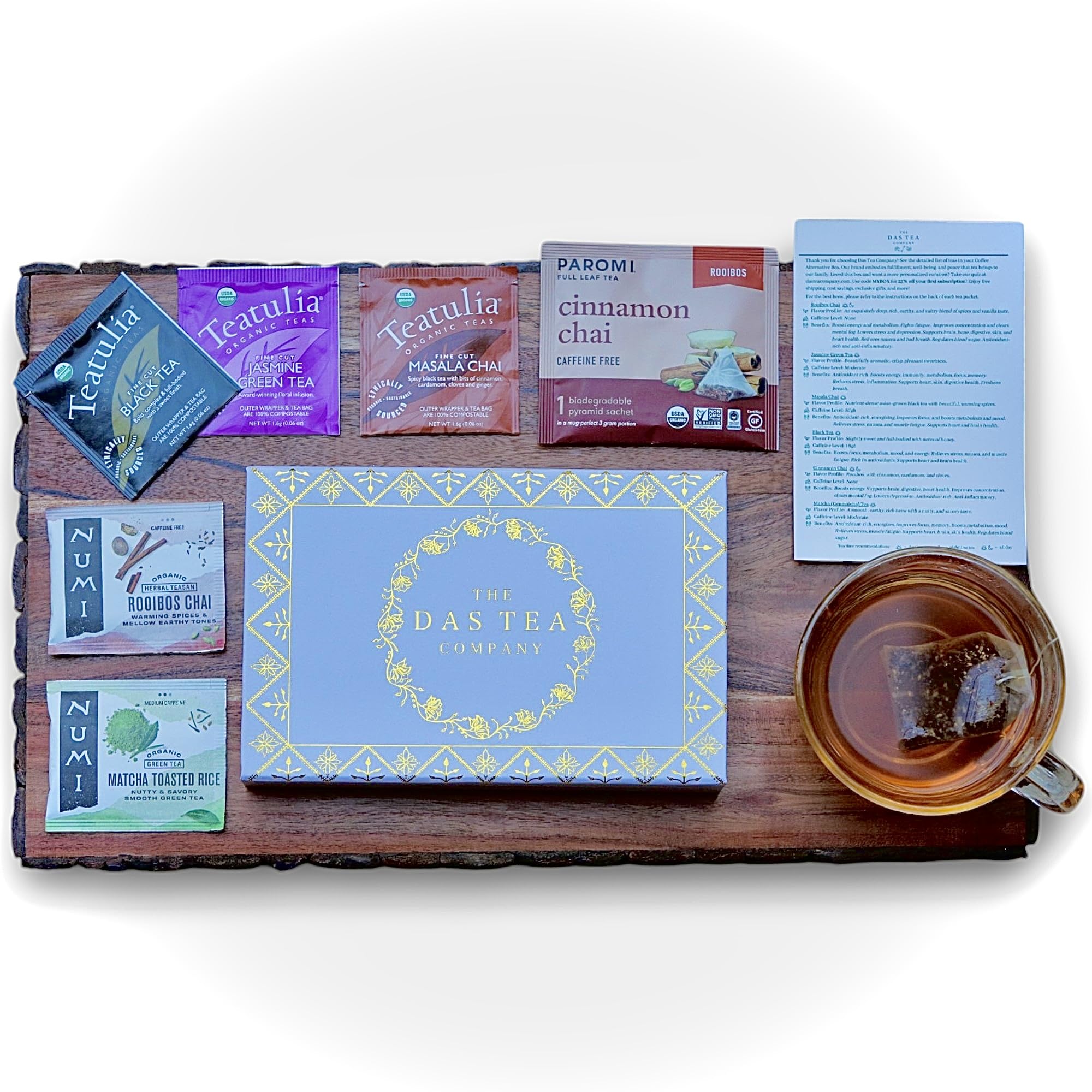 Amazon.com : Tea Sampler Gift Set - Productivity Pack - 18 Assorted ...