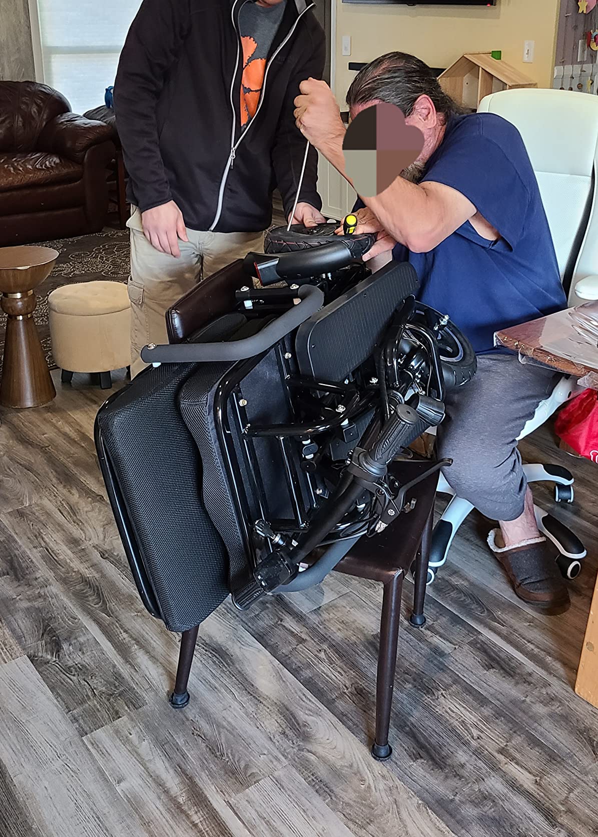 $33/mo - Finance MotoTec Folding Mobility Electric Trike 48v 700w Dual ...