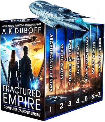 Amazon.com: Fractured Empire - Complete Cadicle Series (Books 1-7): An Epic Space Opera Saga ...