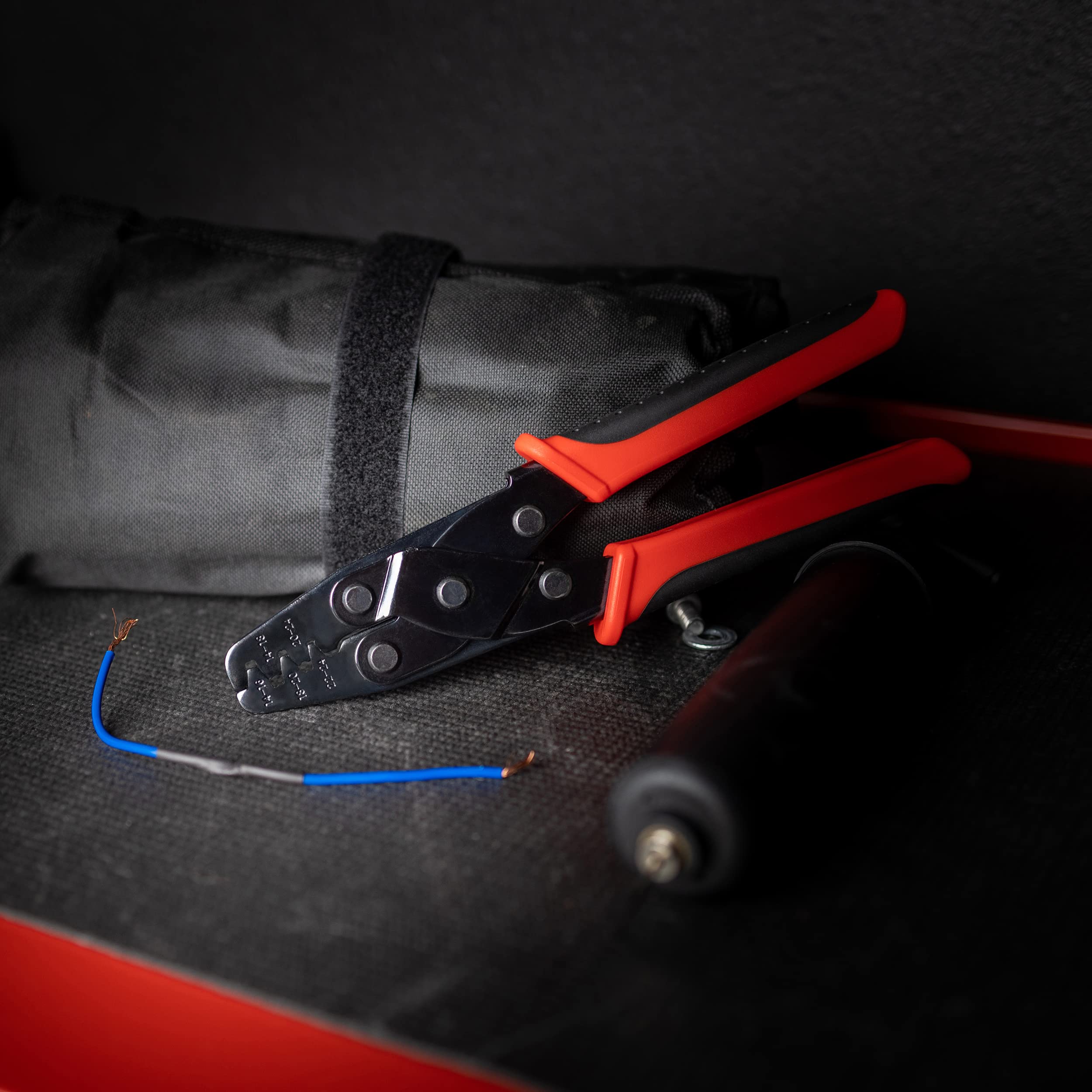 Snapklik.com : Open Barrel Crimper, Wire Crimper Tool For 14-24 Gauge ...