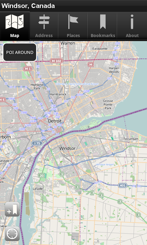 Offline Map Windsor, Canada - CNM - App on Amazon Appstore
