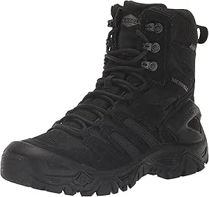 Amazon.com: Merrell Men’s Strongfield Tactical 6” Waterproof Boots ...