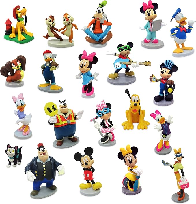 Disney Mickey Mouse e Seus Amigos Conjunto de Mega Figuras Júnior ...