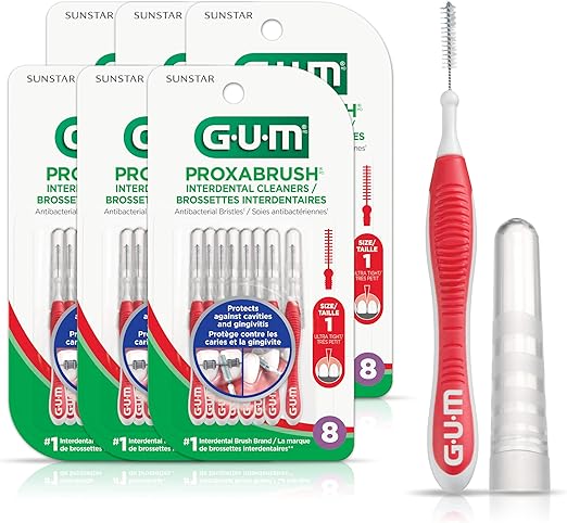 GUM Proxabrush® Go-Betweens® Reusable Interdental Cleaners ...