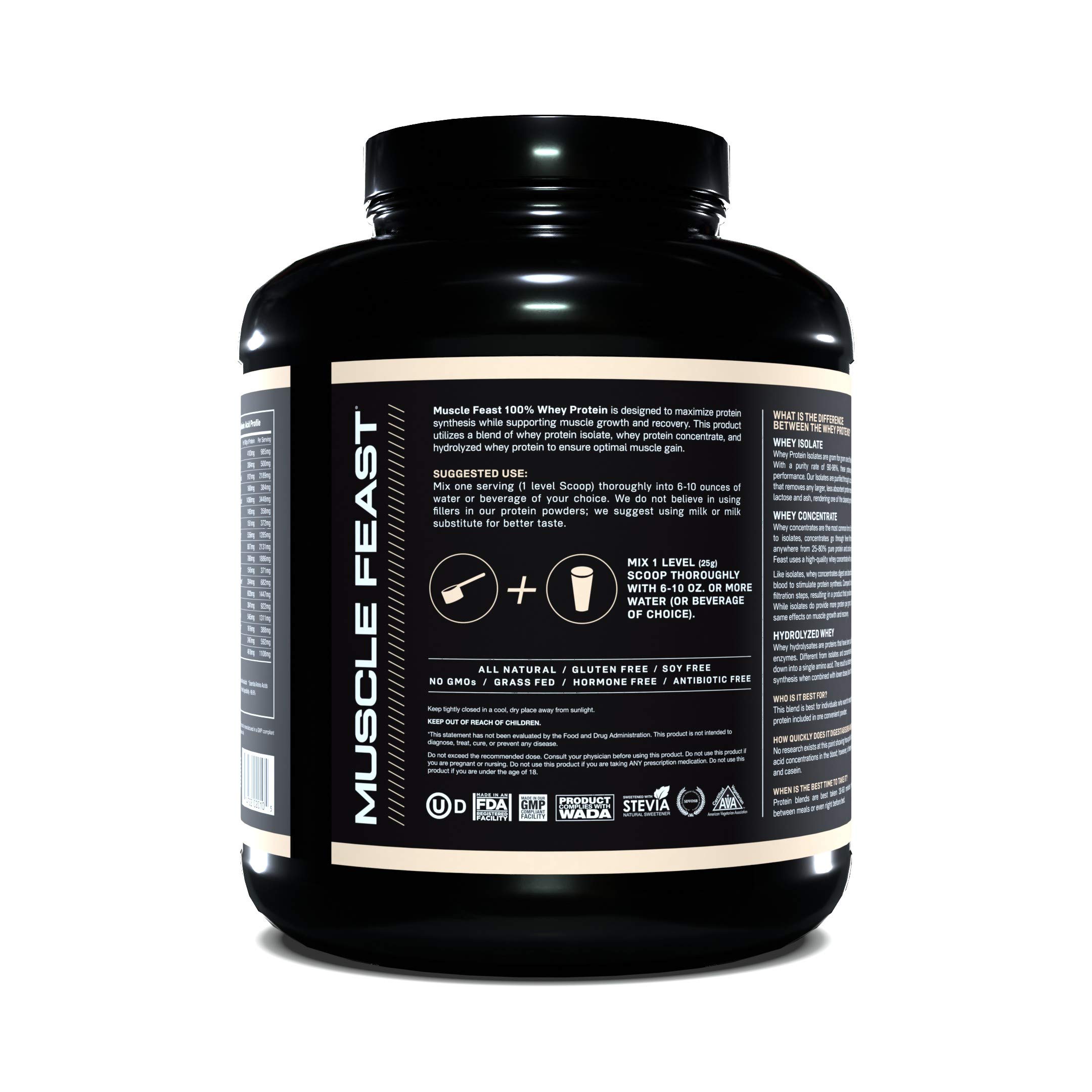 Muscle Feast 100% Whey Protein Powder, Grass Fed & Hor...B00506DSTY ...