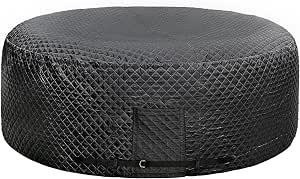 Amazon.com : UCEDER Insulated Inflatable Hot Tub Cover,Round Spa ...