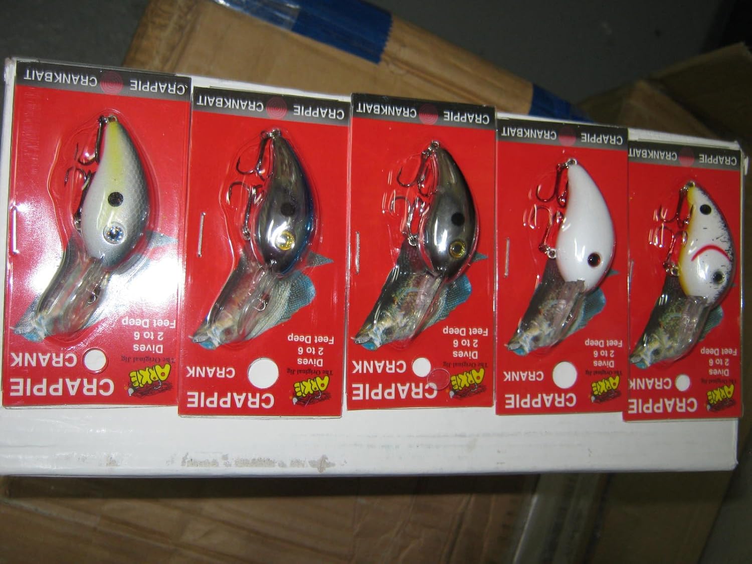 Amazon.com : Arkie 220 Series Crankbaits (set of 5) : Sports & Outdoors