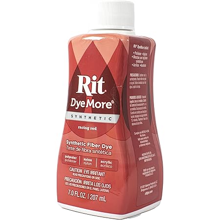 Synthetic Rit Dye More Liquid Fabric Dye – Wide Selection of Colors – 7 ...