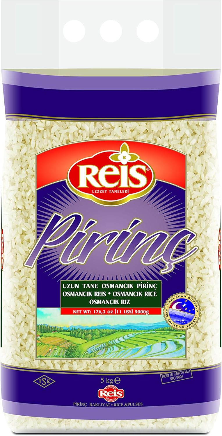 Reis Osmancık Pirinç,5 Kg : Amazon.com.tr: Gıda Ürünleri