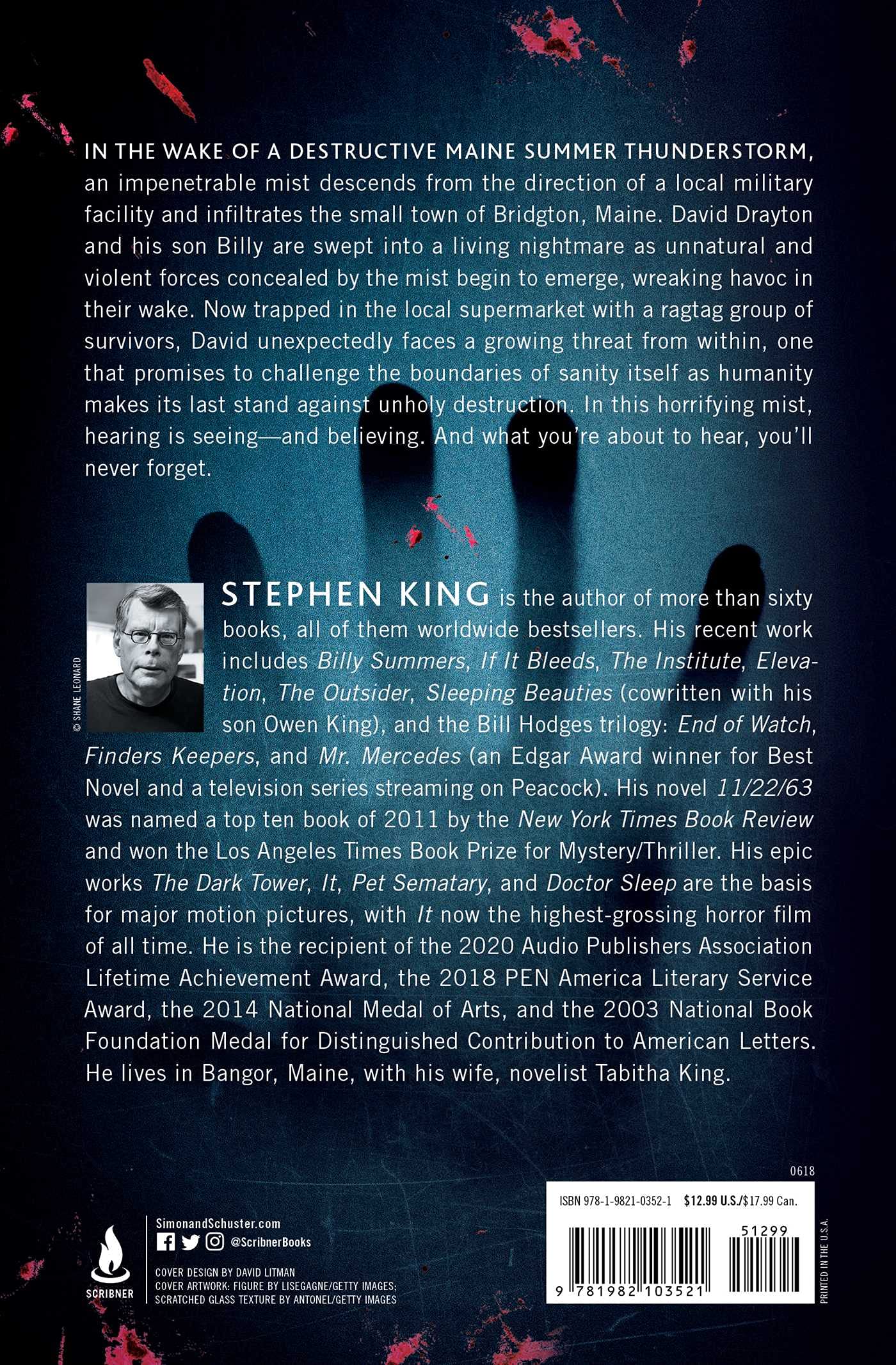 The Mist Stephen King Book